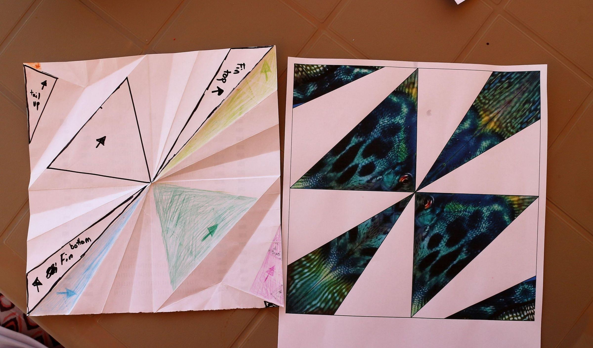 DIY Origami Model to Printable Detailed Origami Paper : 7 Steps ...