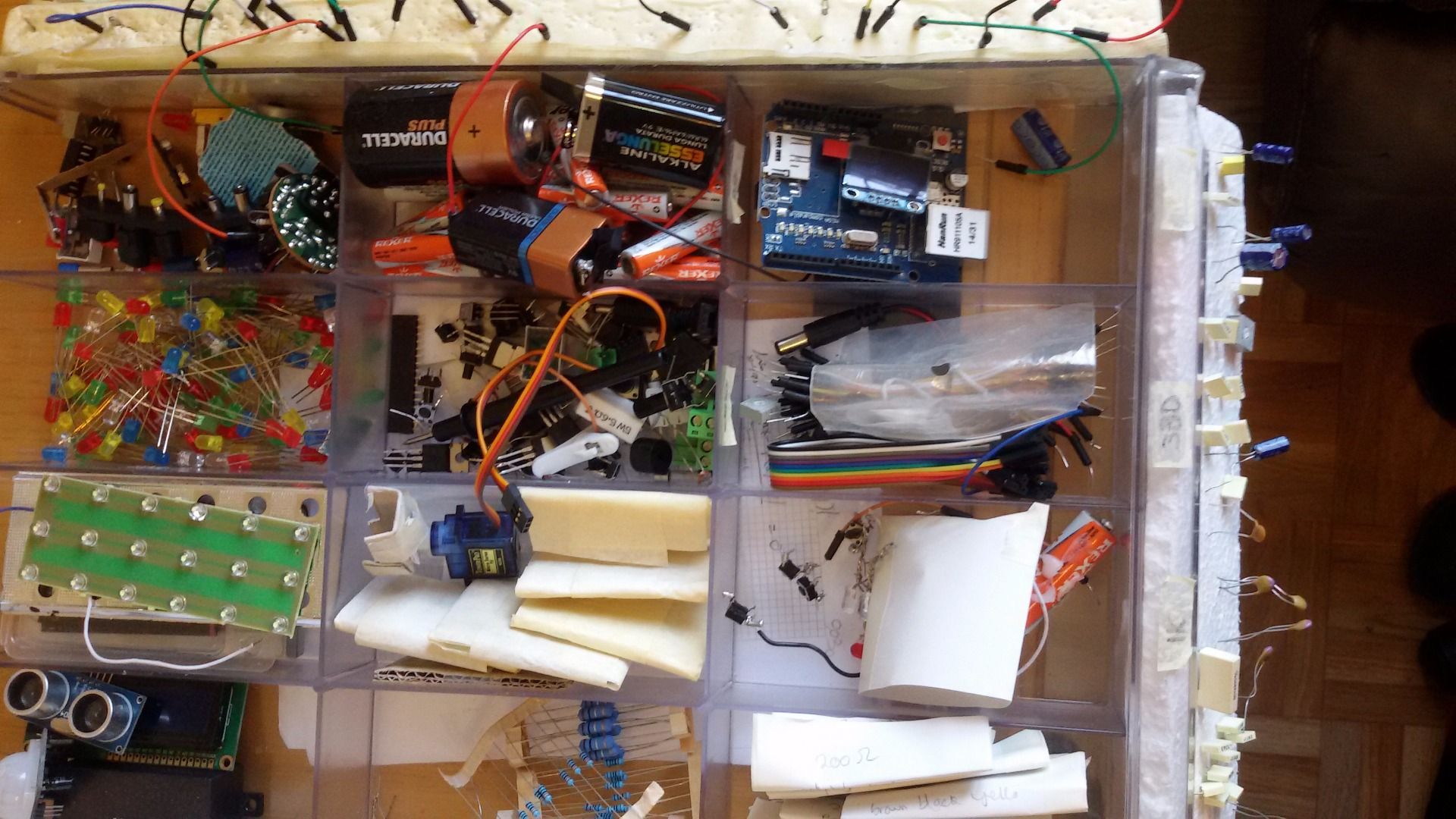 Electronics Components Organizer : 3 Steps - Instructables