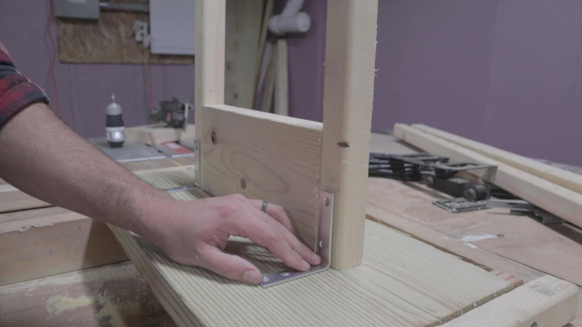 DIY Command Center - a Rolling Adjustable Height Desk on a Budget : 8 ...