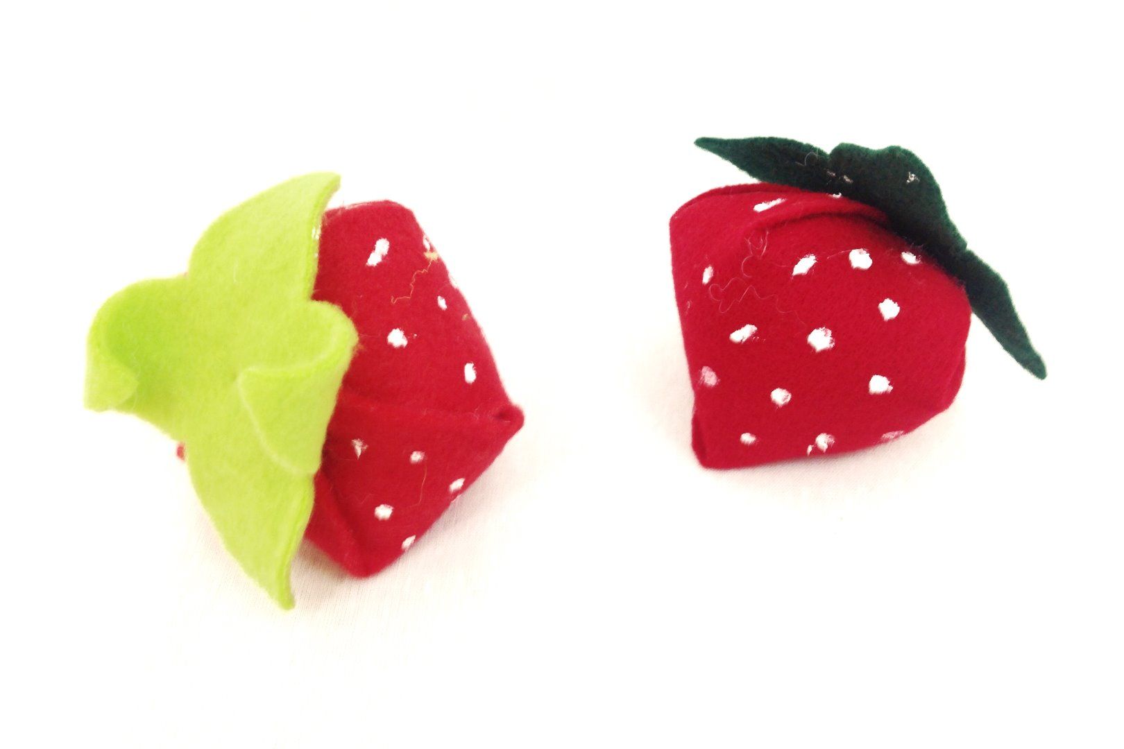 Felt Strawberries : 5 Steps (with Pictures) - Instructables