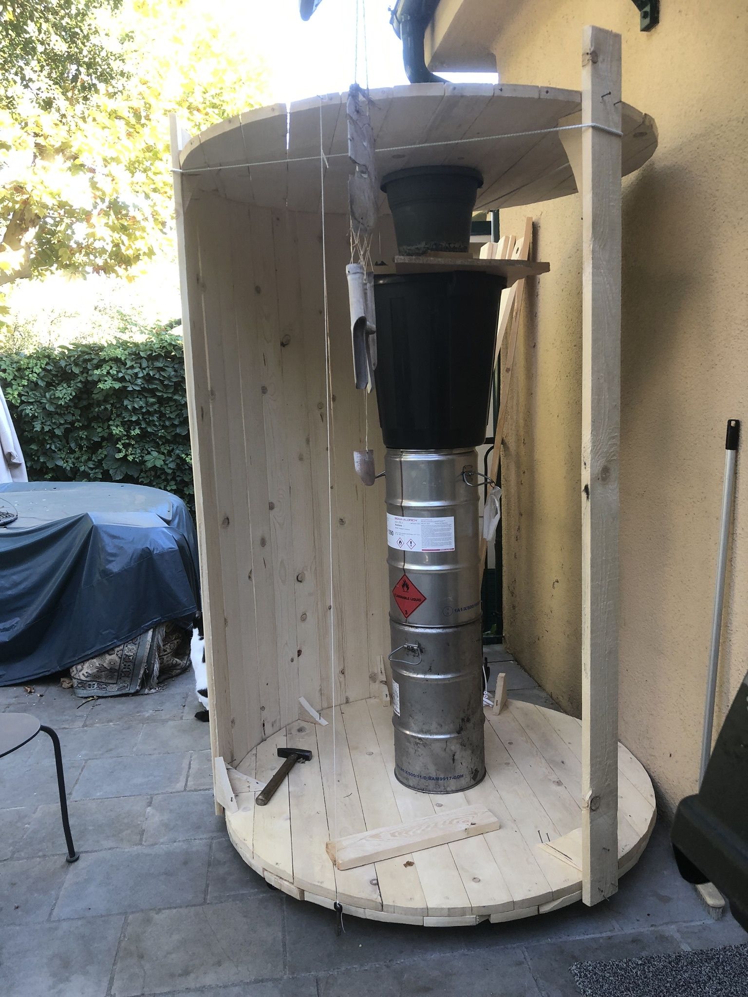 Finnish Sauna Cheap Very Small Easy to Build, and Mobile! : 9 Steps ...