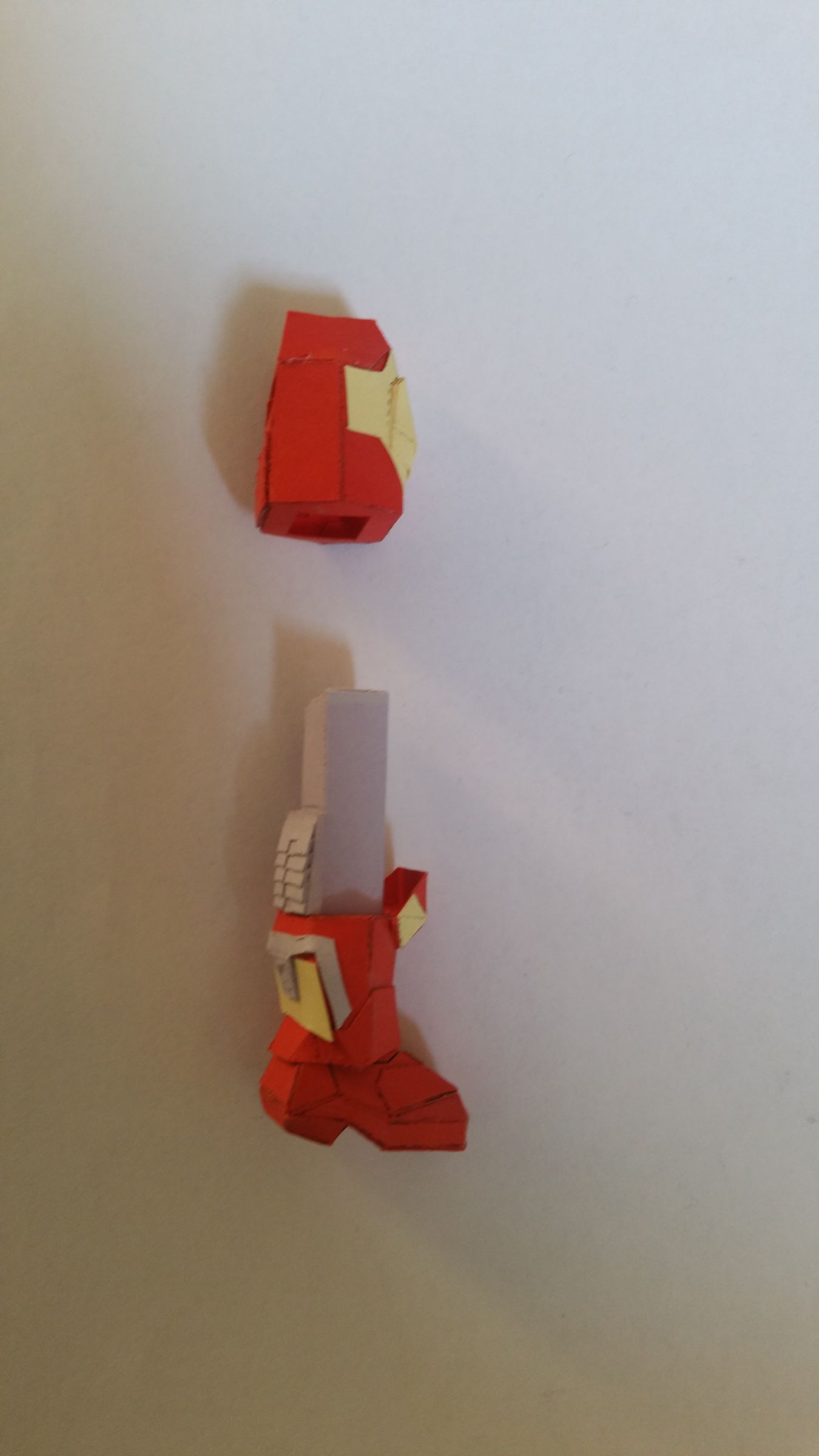 Big Head Iron Man Paper Figure : 6 Steps - Instructables