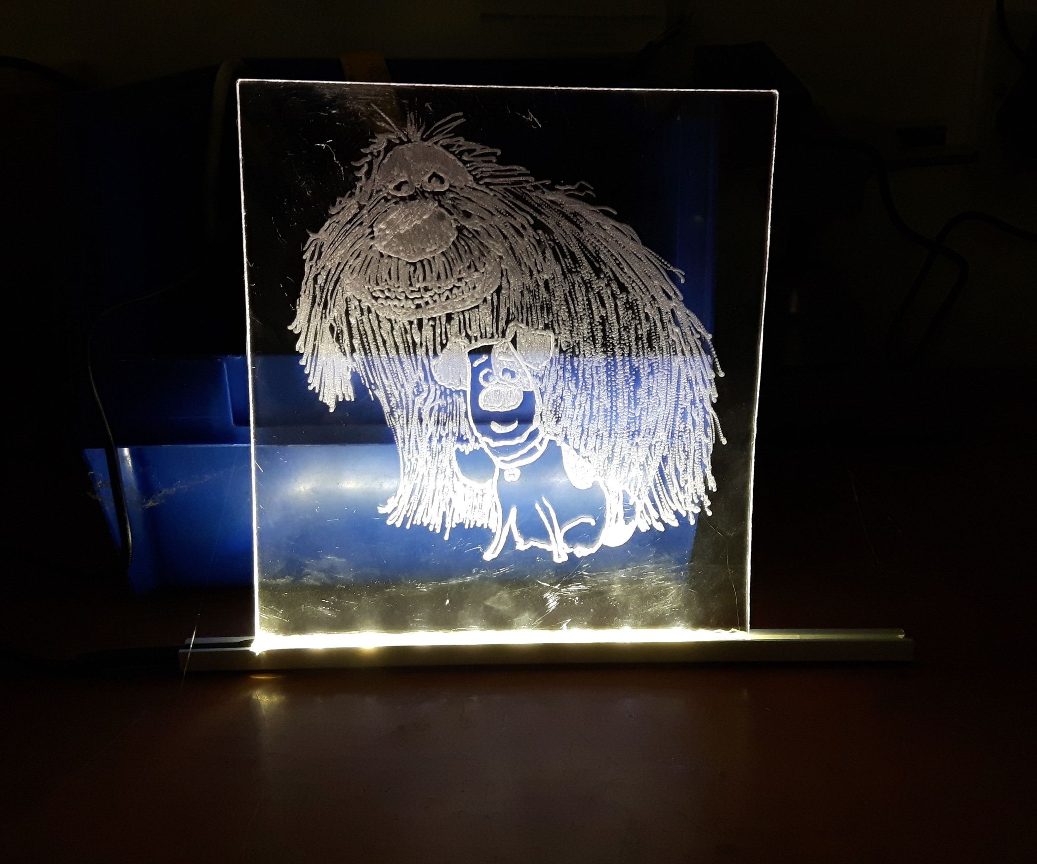 Edge Lit Night Light : 5 Steps (with Pictures) - Instructables