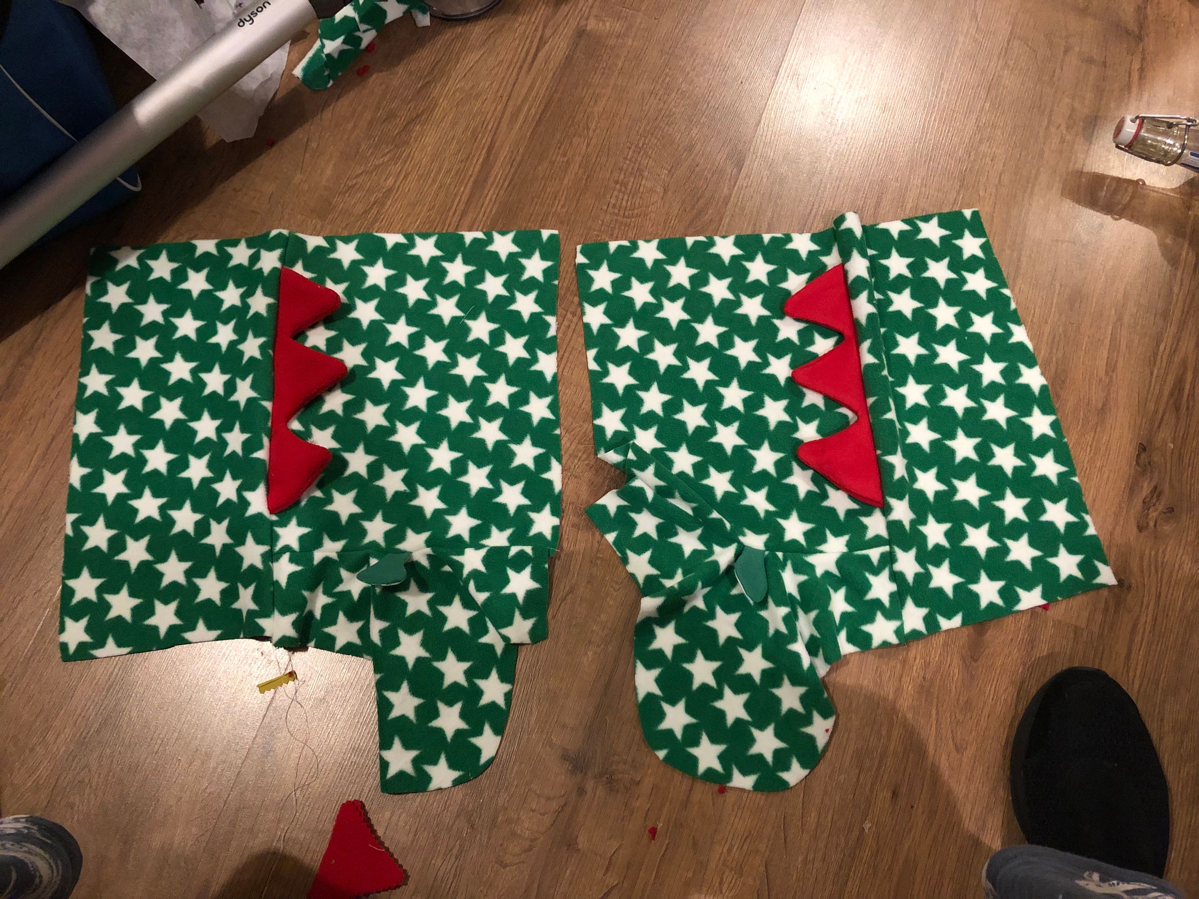 Dinosaur AFO/splint Covers/slippers/booties With Rattles, Bells and ...