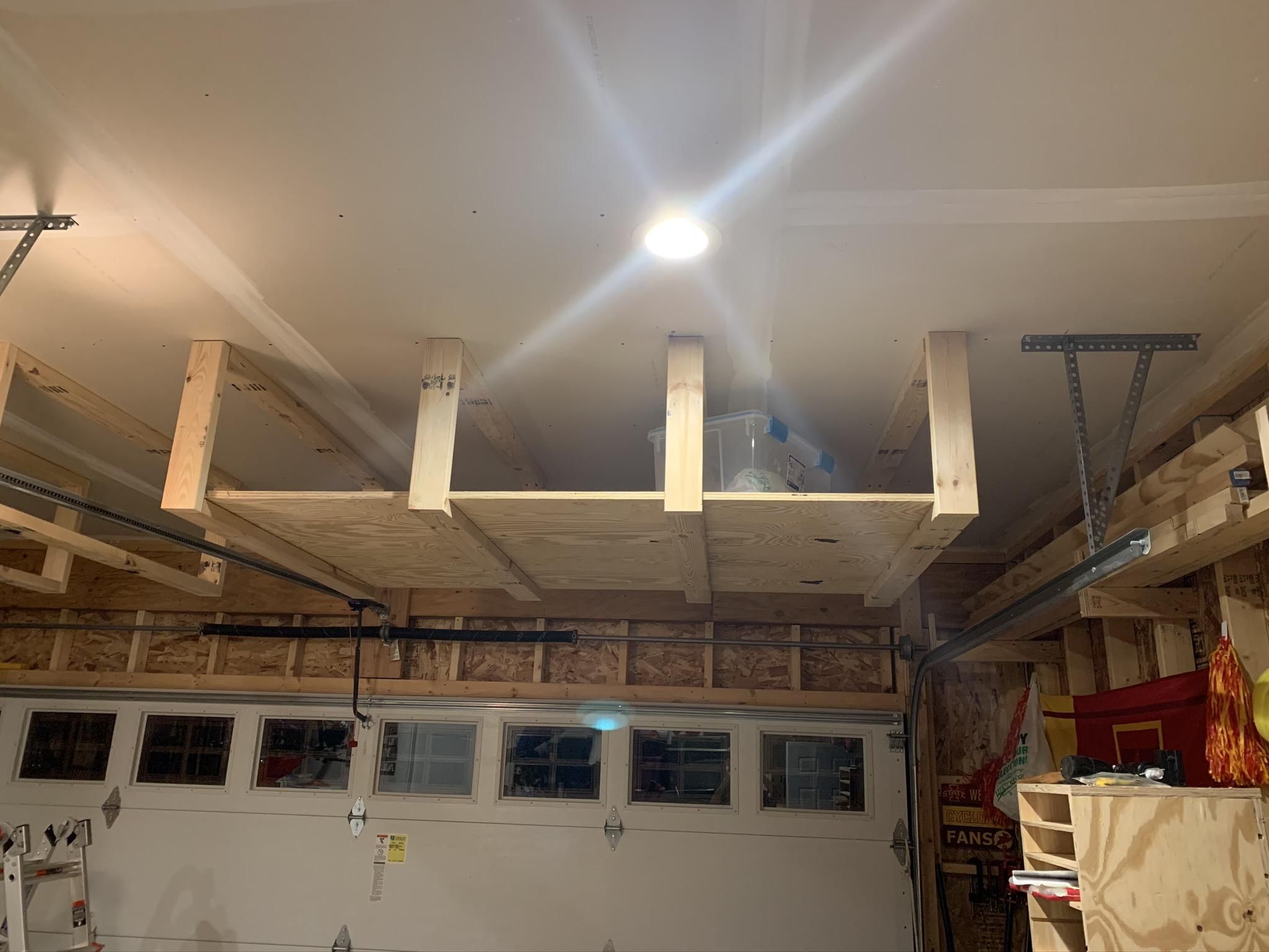 Enclosed Overhead Garage Storage : 12 Steps - Instructables