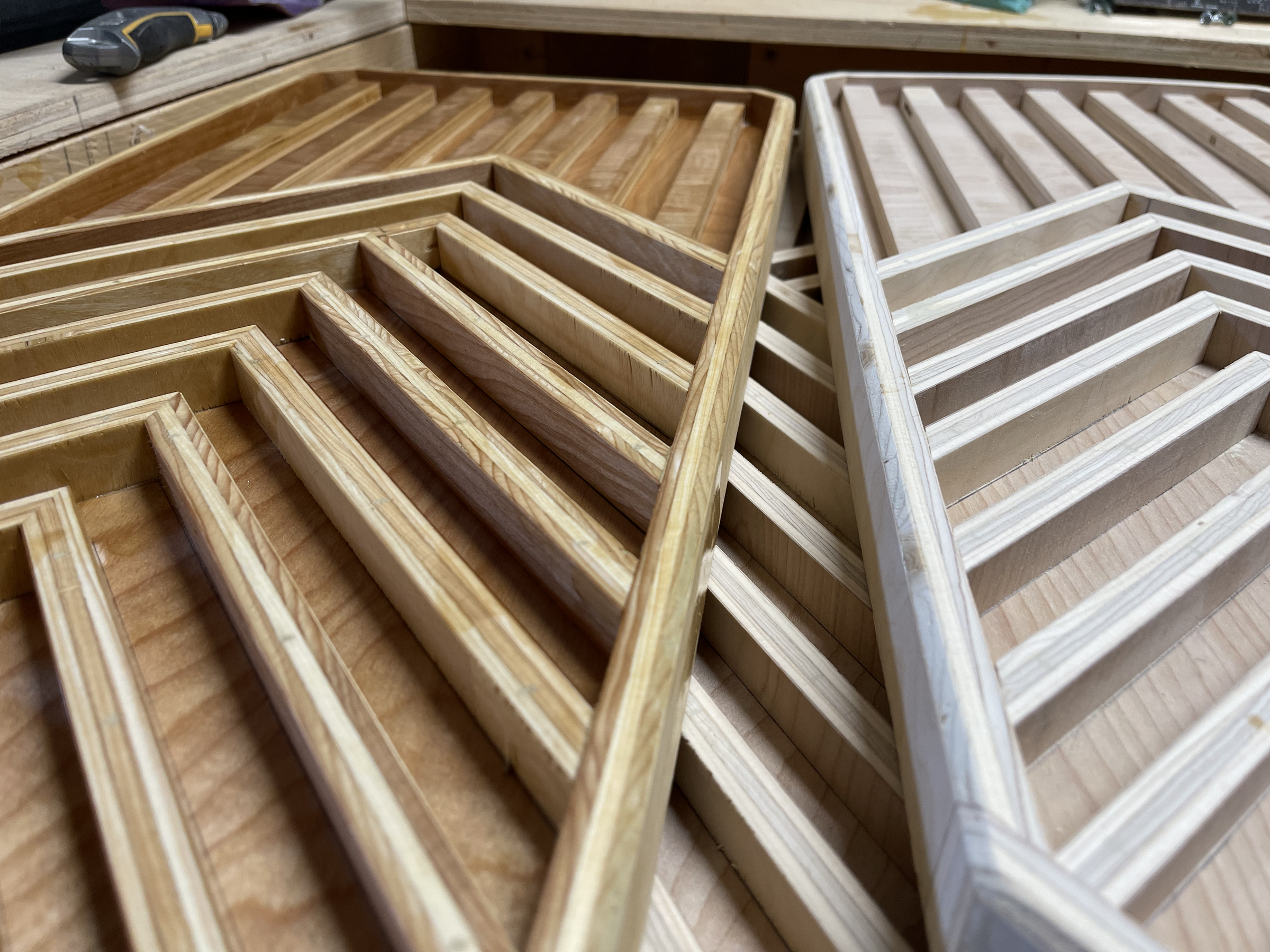 Wooden Geometric Mountain Wall Art : 7 Steps (with Pictures ...