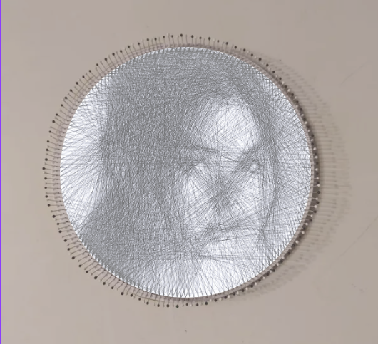 Metal Thread Portrait: Mapping a Face With Wire : 3 Steps (with ...