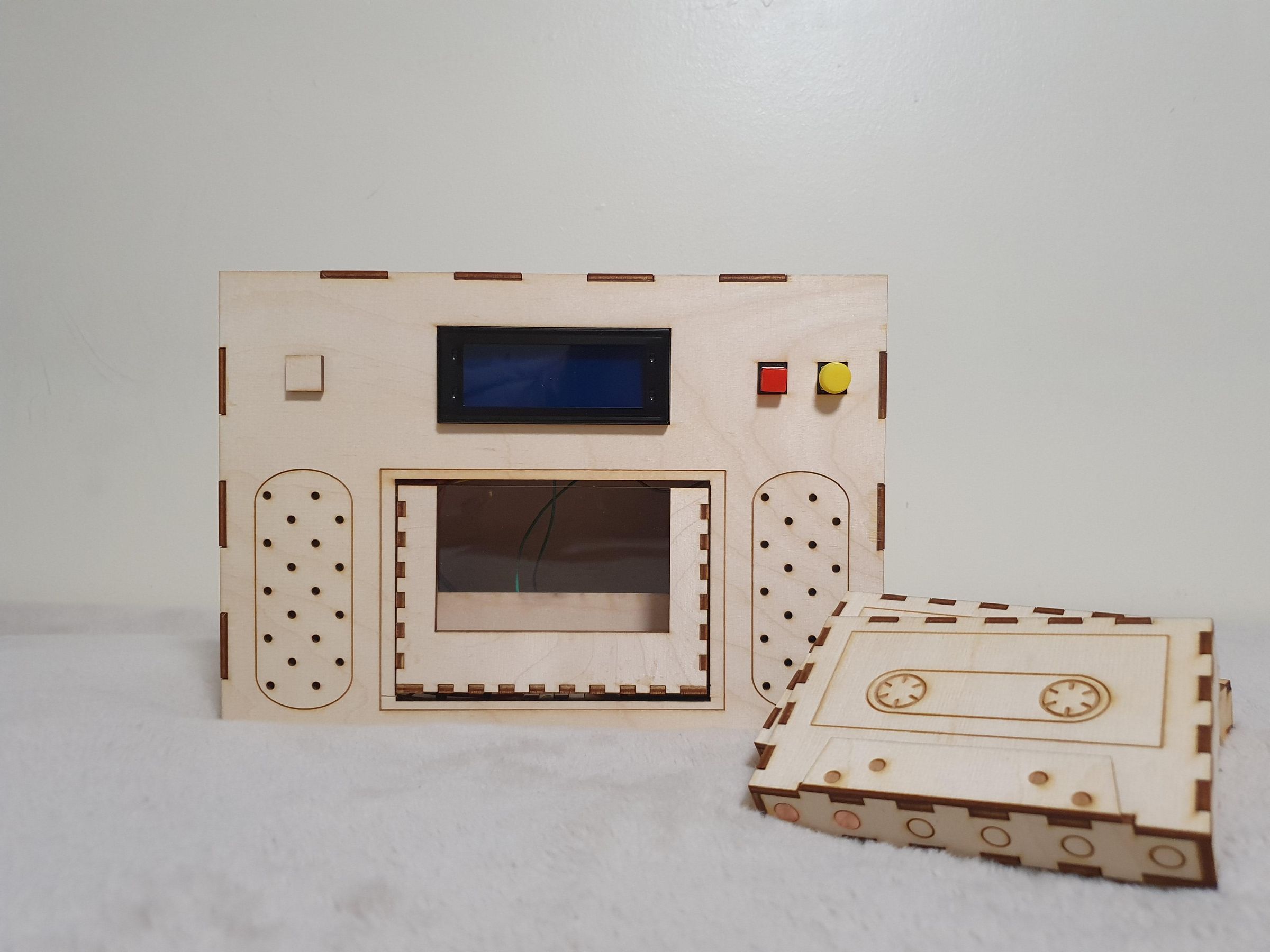 Capacitive Touch Cassette Player With LCD Display : 9 Steps - Instructables