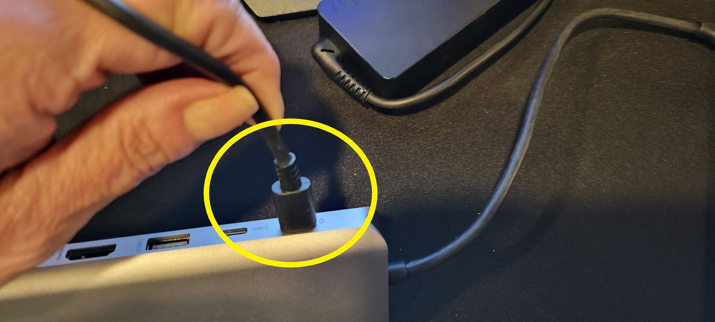 Setup a Second Monitor Using a USB-C Dock With a Windows Laptop : 10 ...