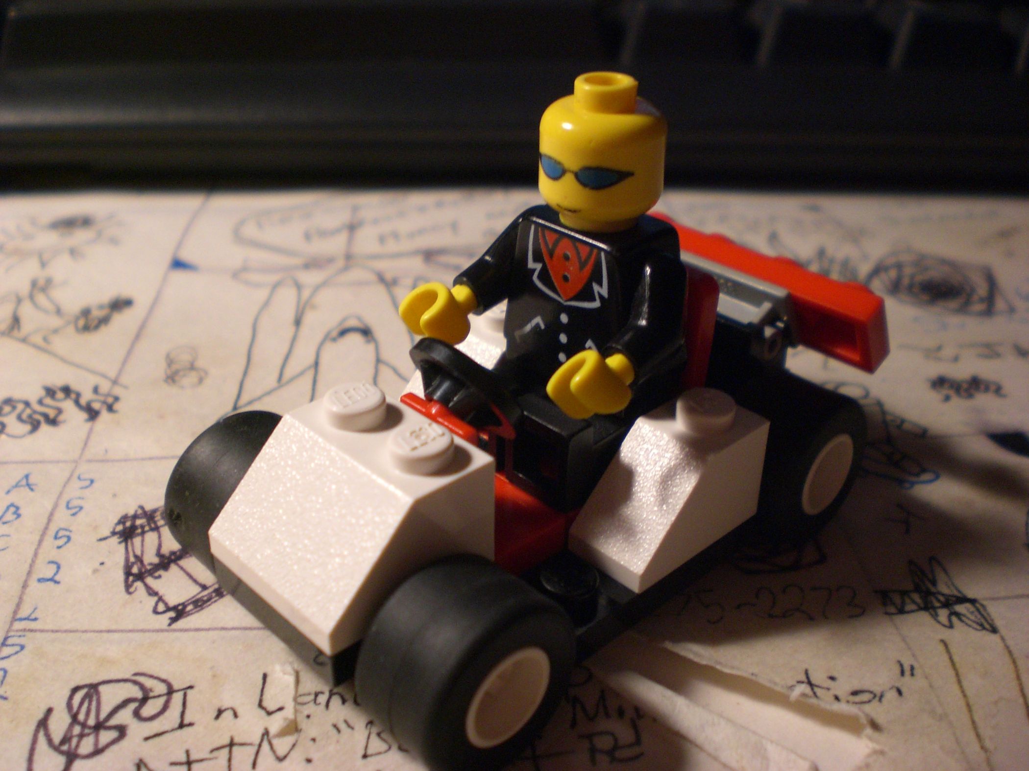 Lego Go-cart : 6 Steps - Instructables
