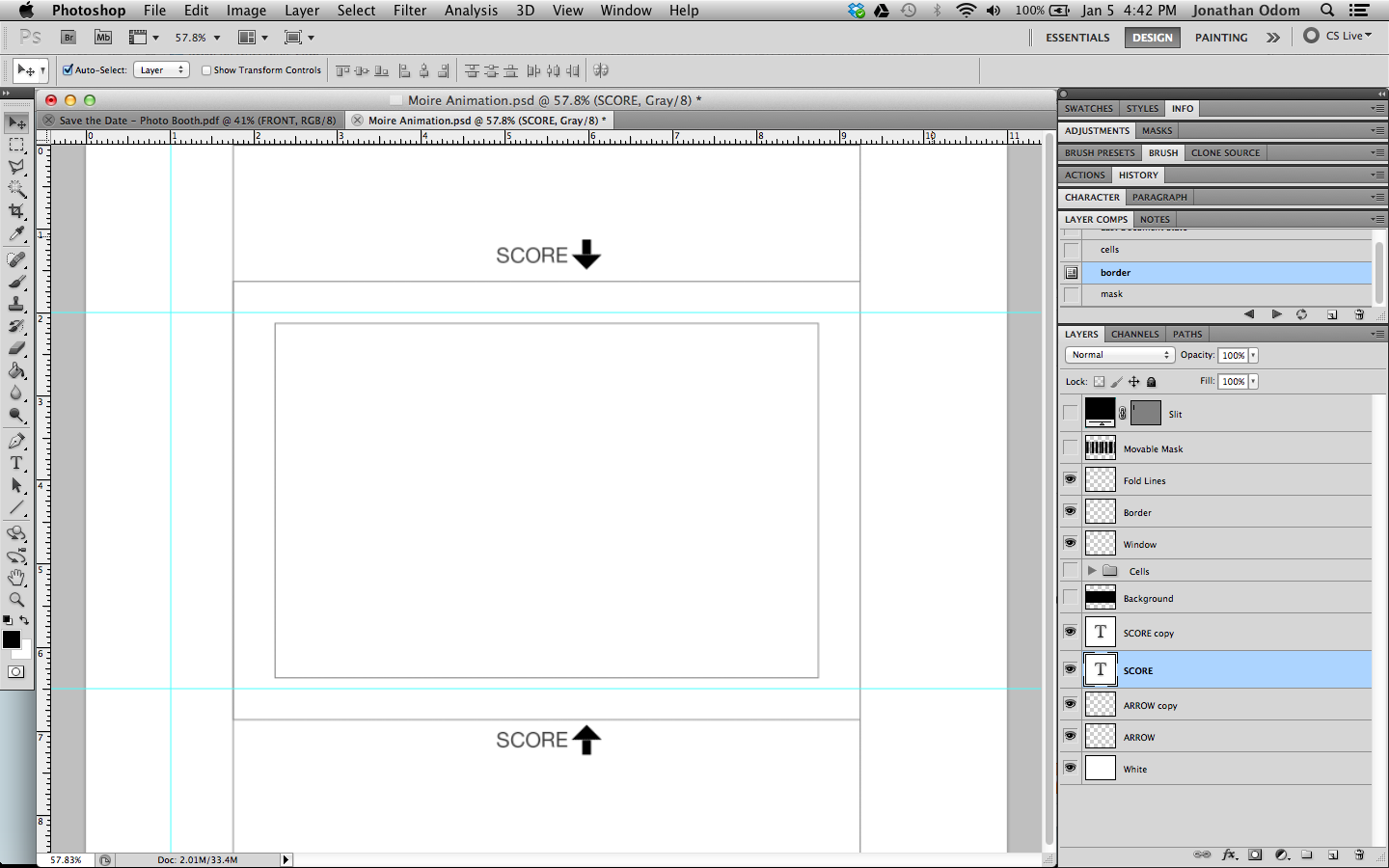 2D Moire (Slit) Animation : 7 Steps (with Pictures) - Instructables
