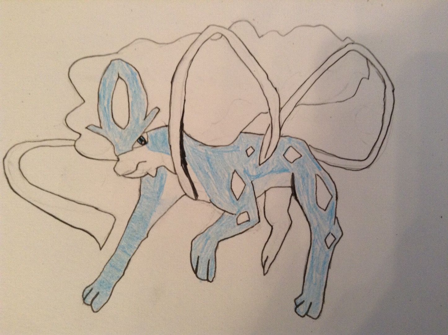 How to Draw Suicune : 3 Steps - Instructables