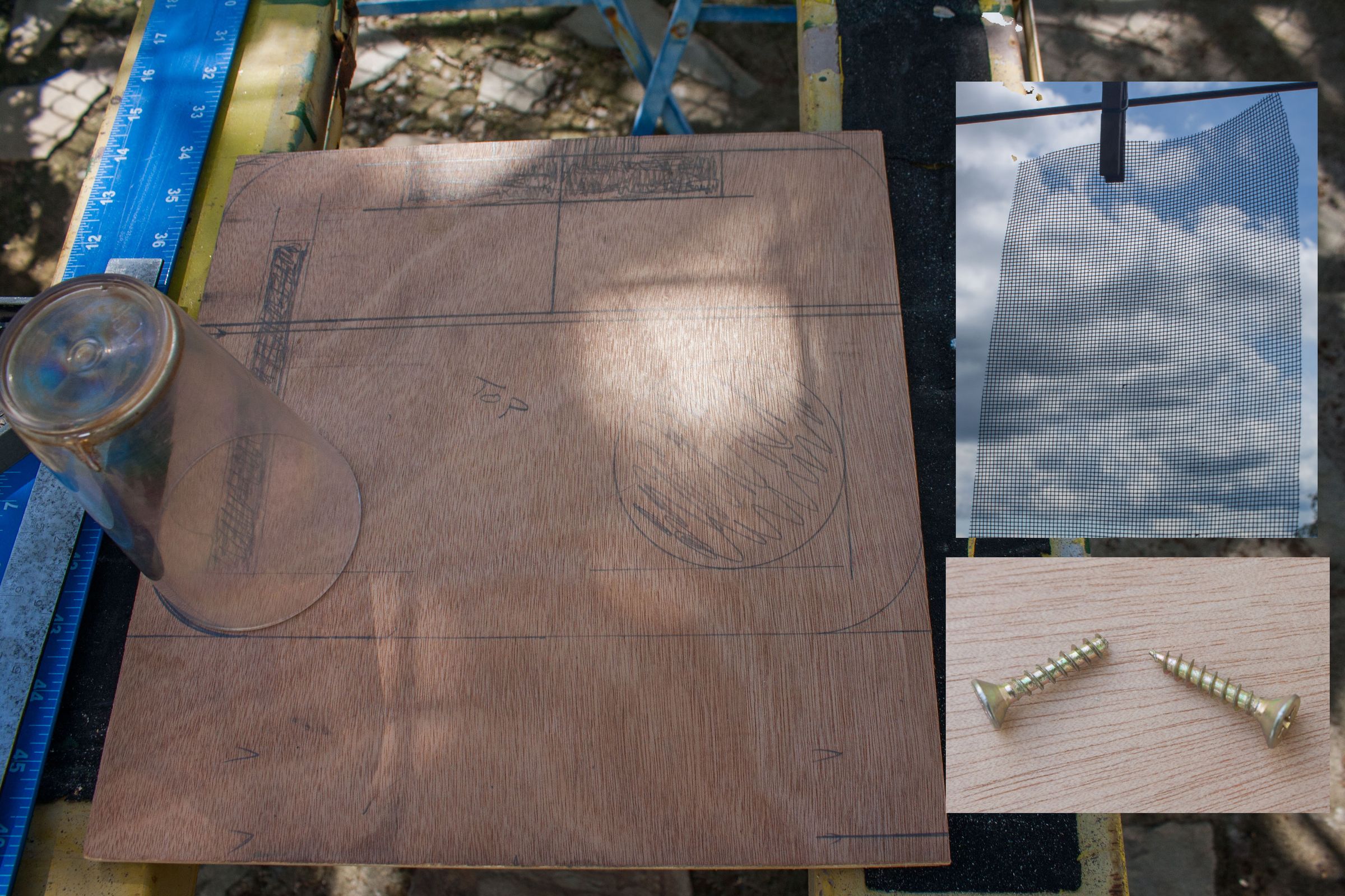 Side Table for a Zero Gravity Chair : 7 Steps (with Pictures ...