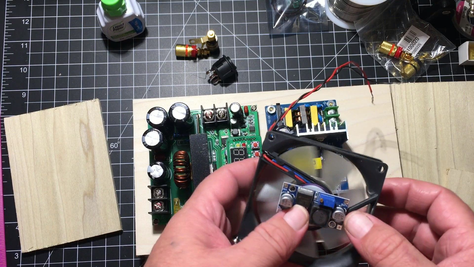 DIY High Voltage 8V-120V 0-15A CC/CV Small Portable Adjustable Bench ...