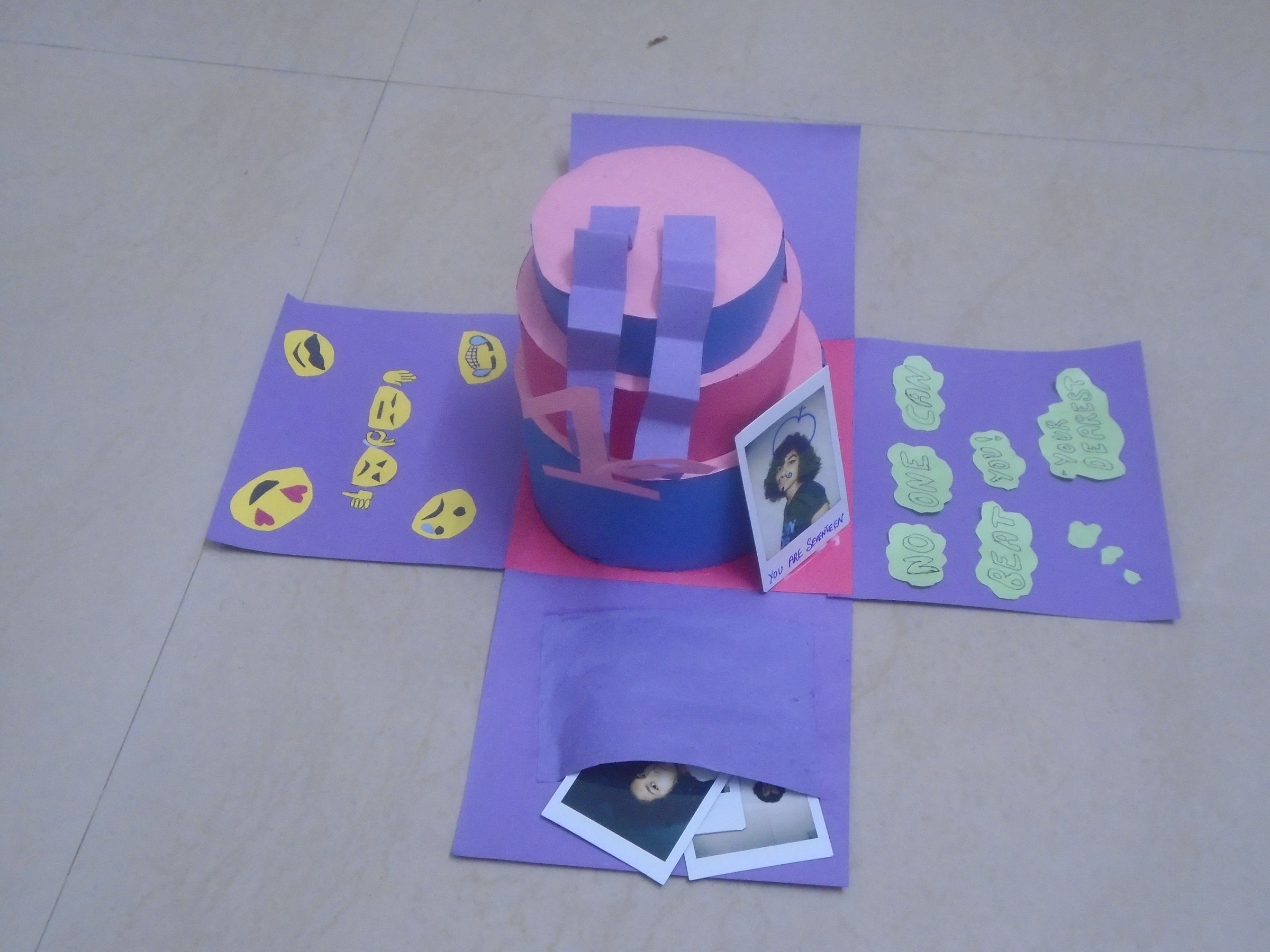 Pop Up Birthday Cake Surprise!!! : 8 Steps - Instructables