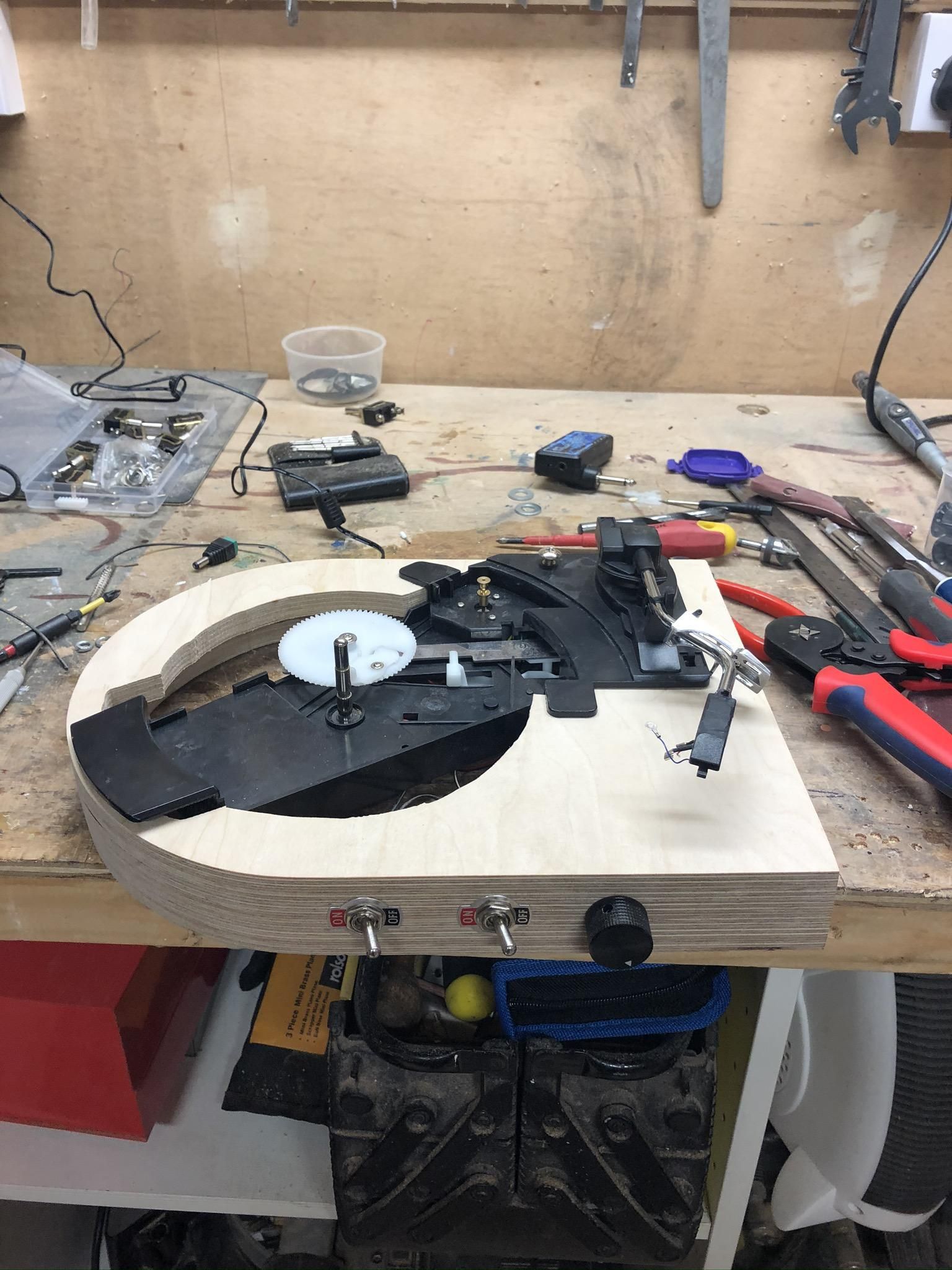 Economy Plywood Turntable : 5 Steps (with Pictures) - Instructables