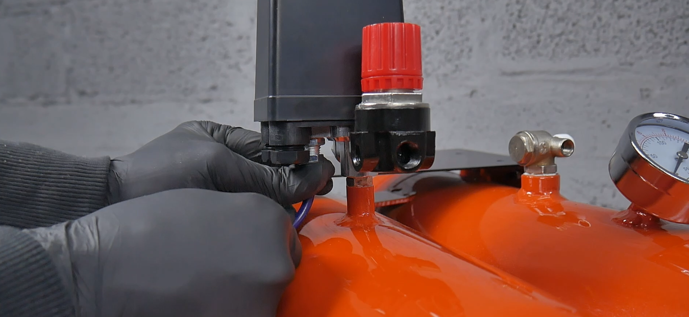 How to Make Silent Air Compressor With Refrigerator Motor and Fire ...