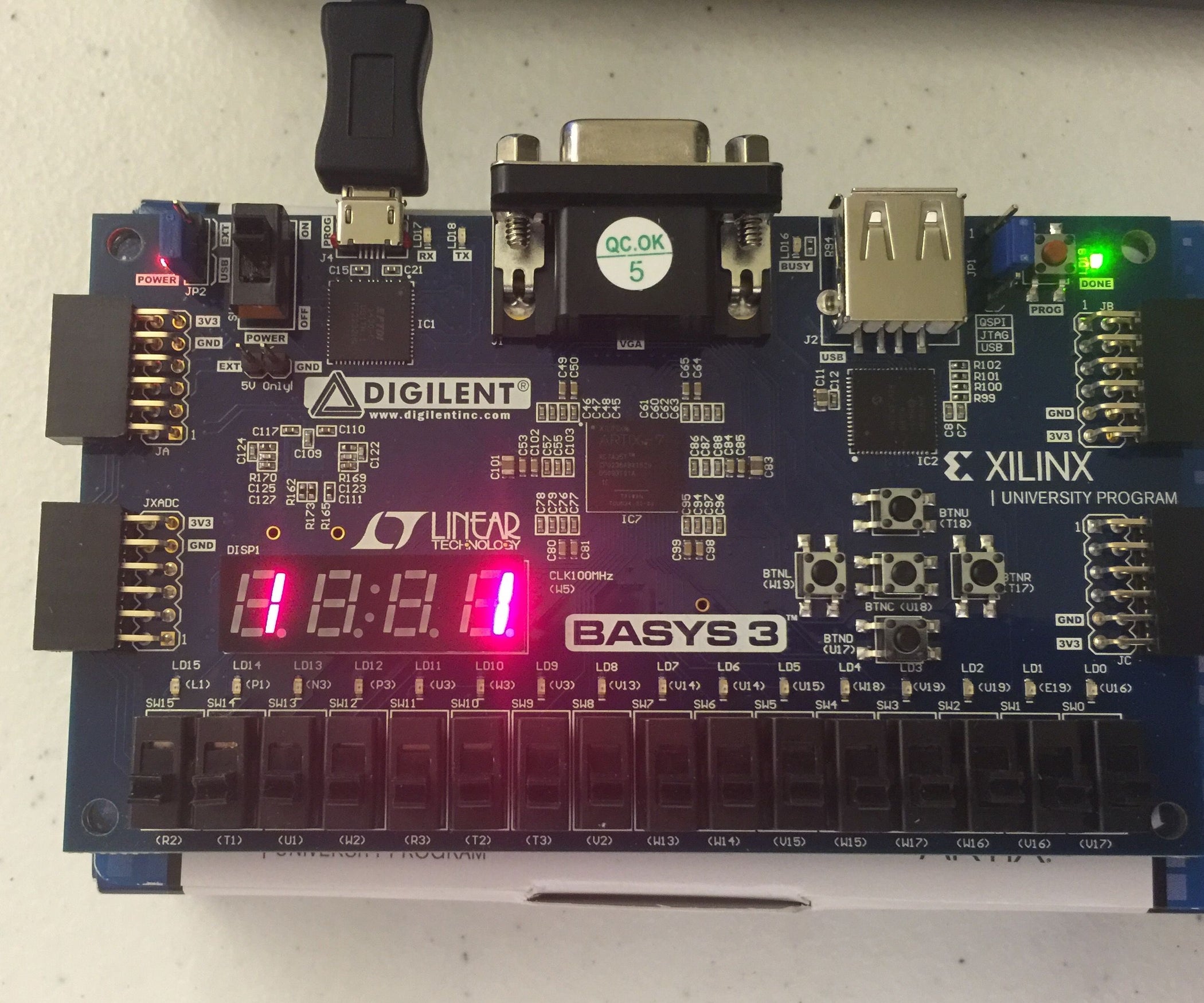 Sequence Detector Using Digilent Basys 3 Fpga Board 10 Steps Instructables 6397