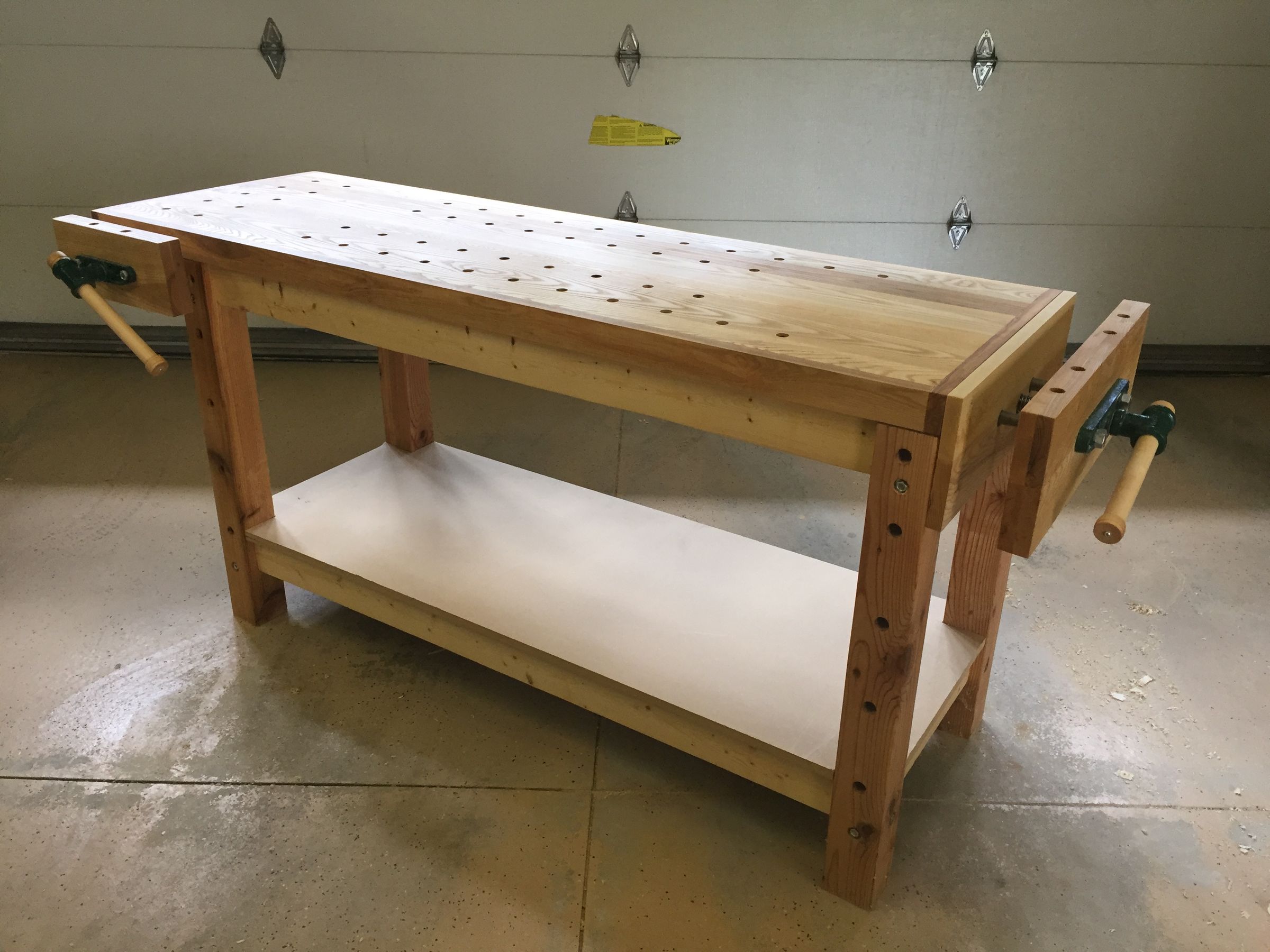 Building a Real Woodworker's Workbench : 32 Steps (with Pictures ...