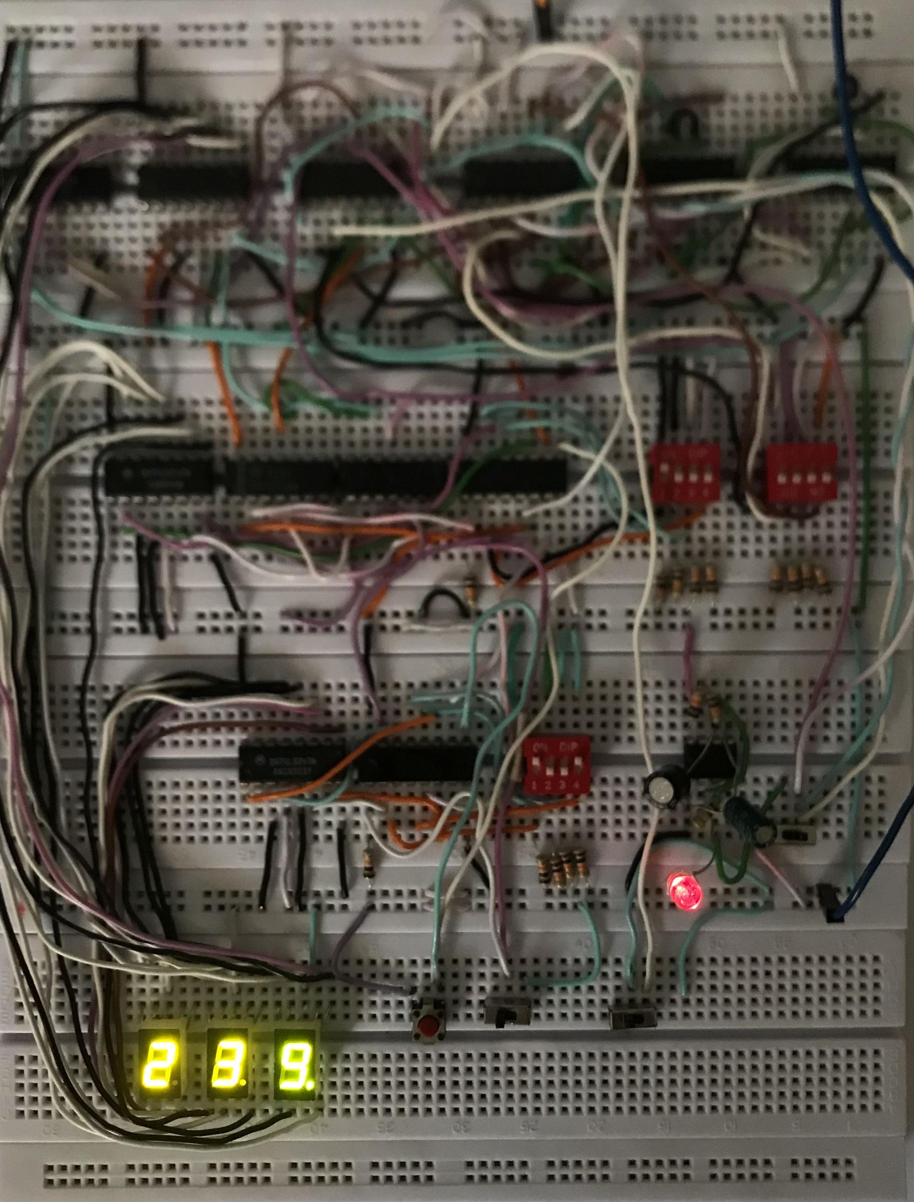 3-Digit Odd Counter Using D-FLip Flops IC's, Digital Logic Design ...