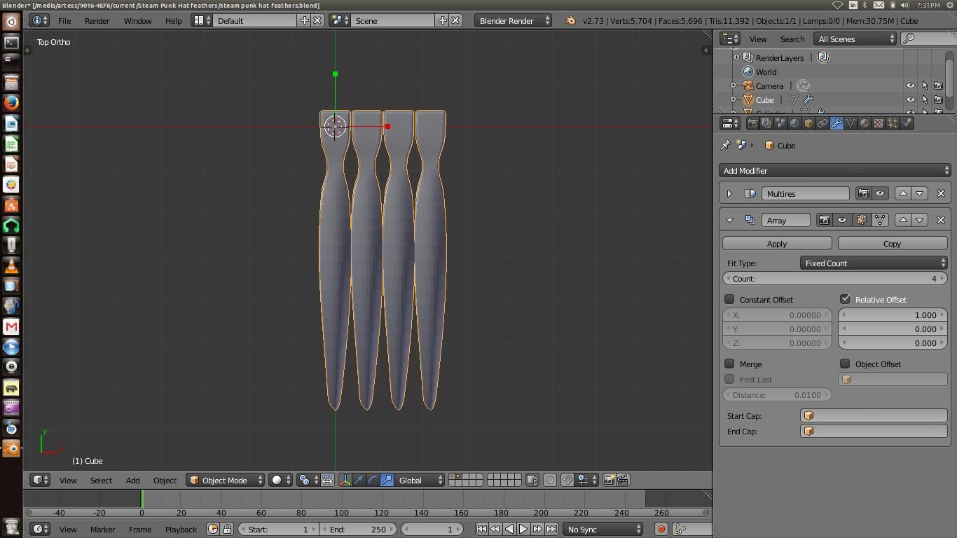 Making Steam Punk Parts in Blender for ART, or 3D Printing : 11 Steps ...