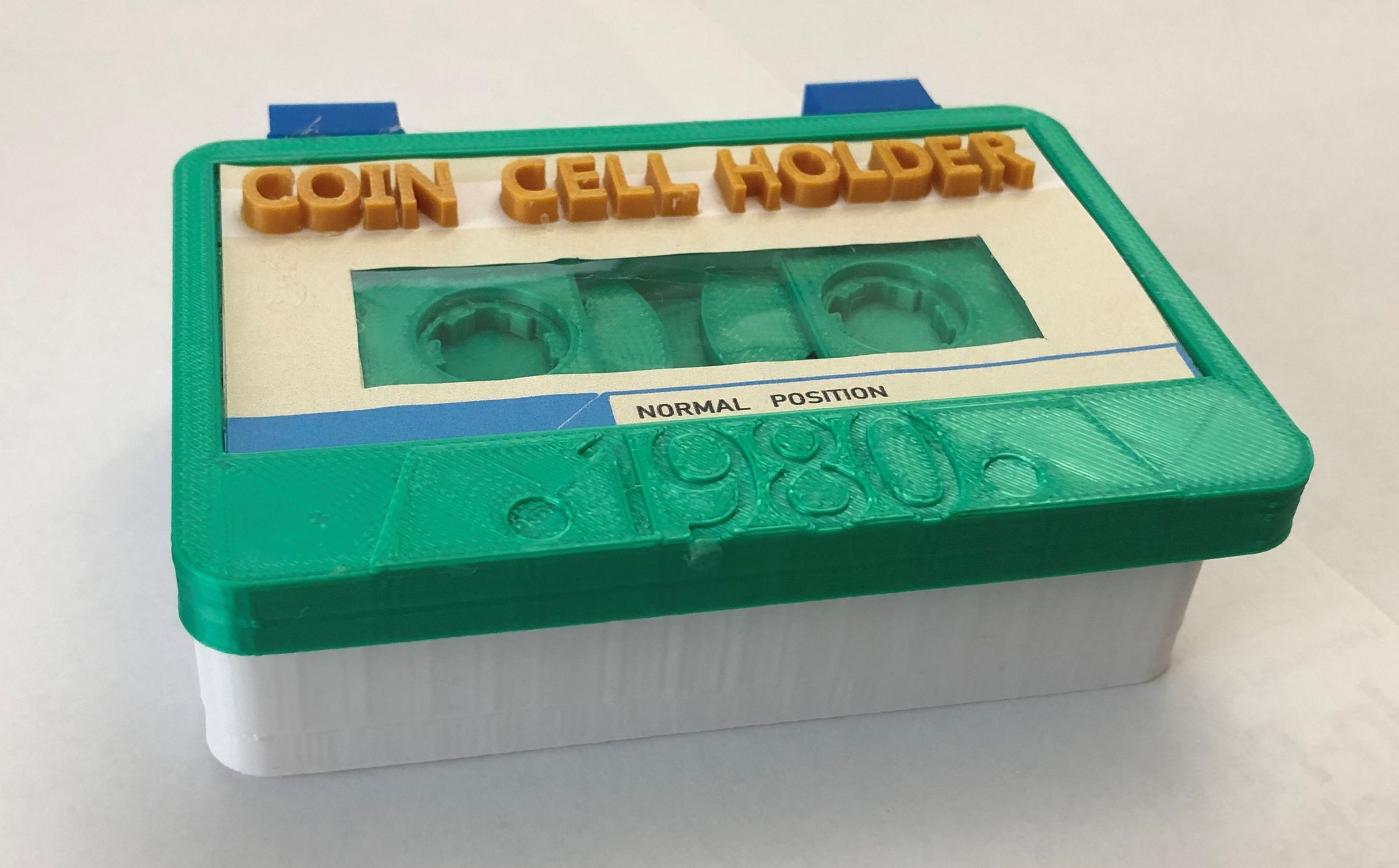 Cassette Coin Cell Holder : 16 Steps (with Pictures) - Instructables