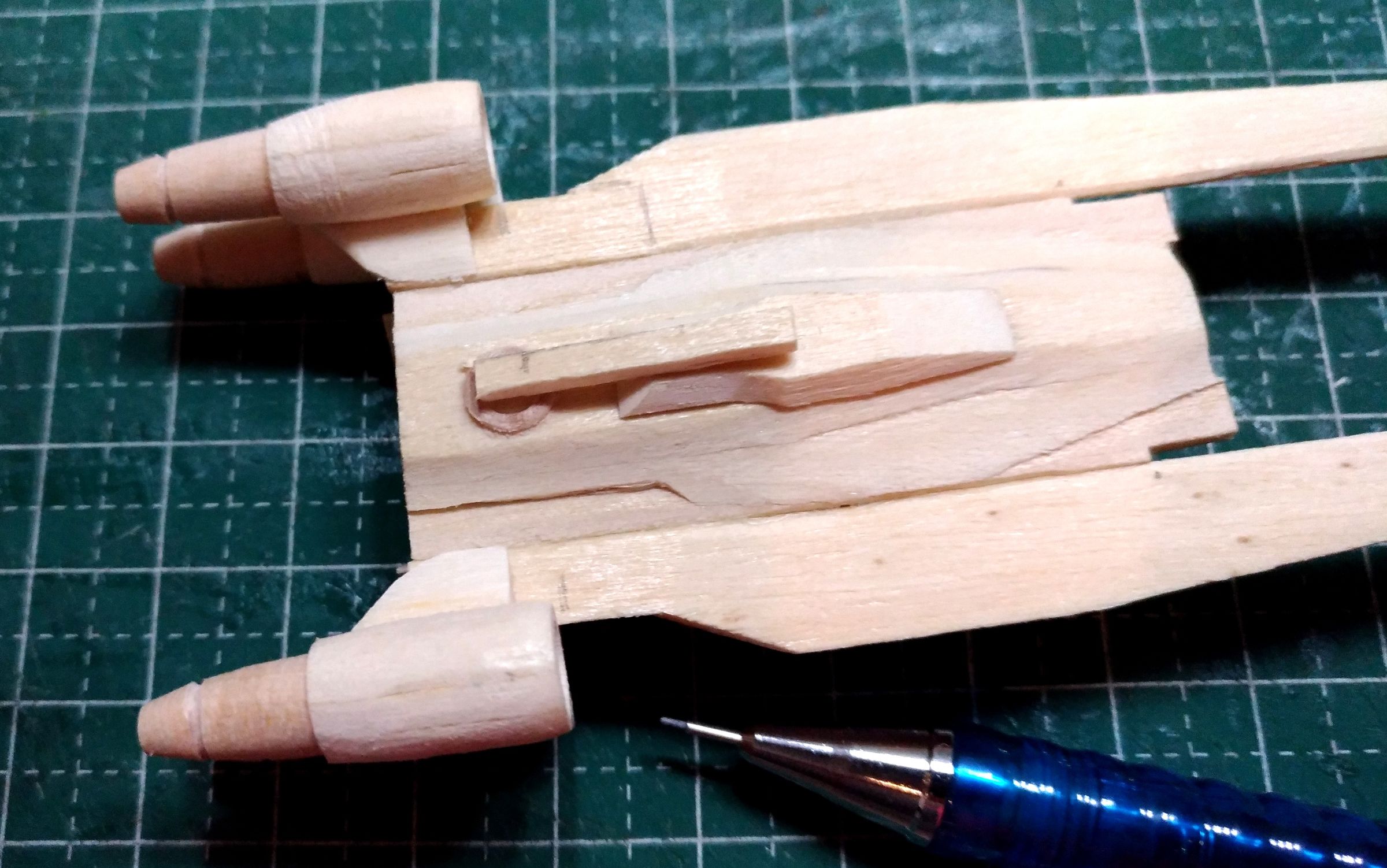 Rogue One Mini U-Wing Popsicle Stick Model : 7 Steps (with Pictures ...