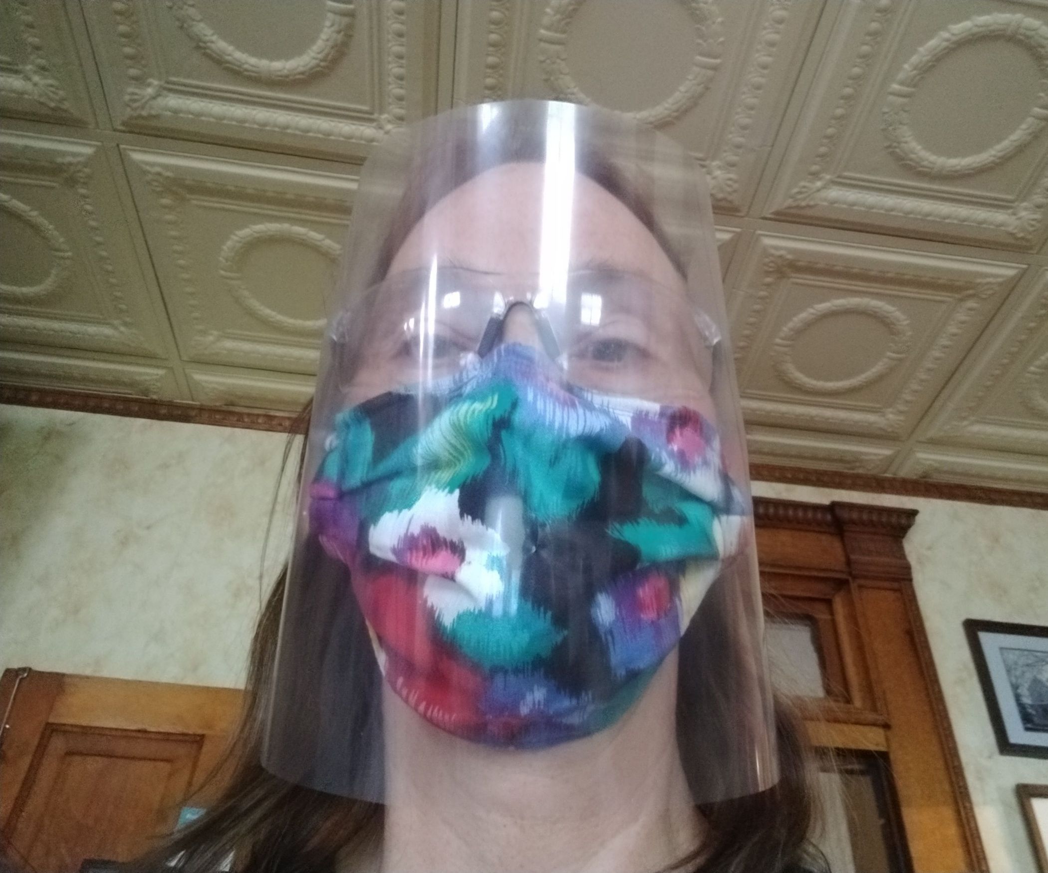 Emergency Face Shield : 5 Steps - Instructables