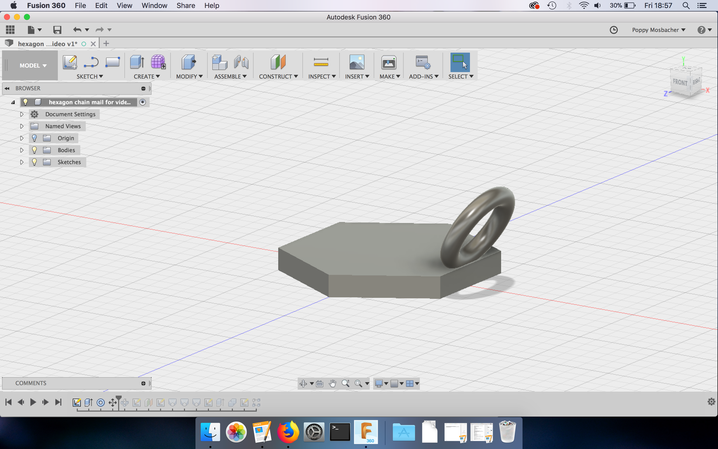 How to Draw 3D Printable Chainmail With Fusion 360 : 6 Steps (with ...