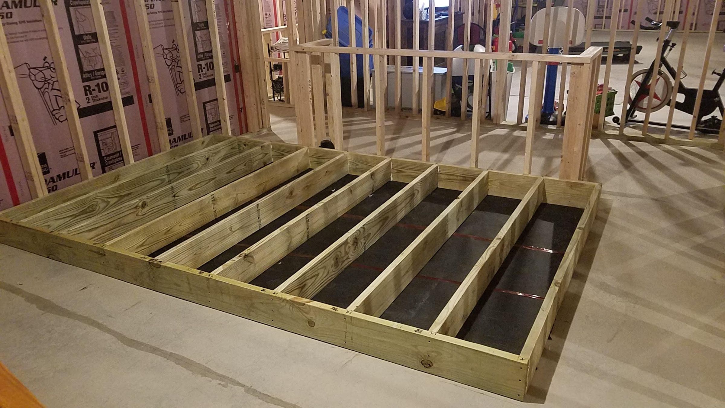 Home Theater Riser Drawings
