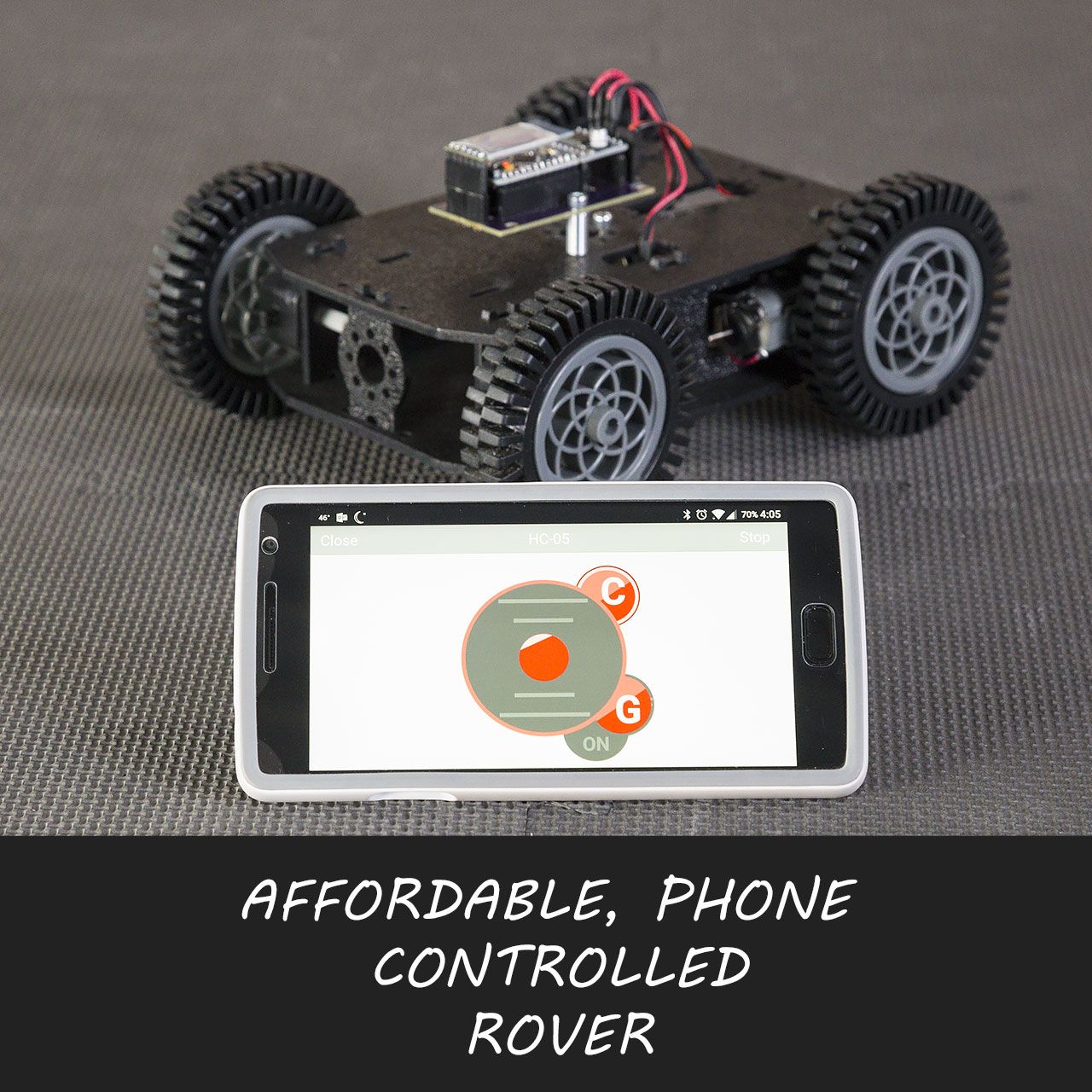 Affordable Phone Controlled Rover : 6 Steps - Instructables