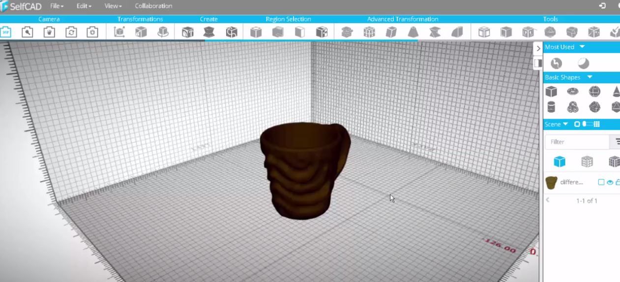 Modeling a Mug in SelfCAD : 3 Steps - Instructables