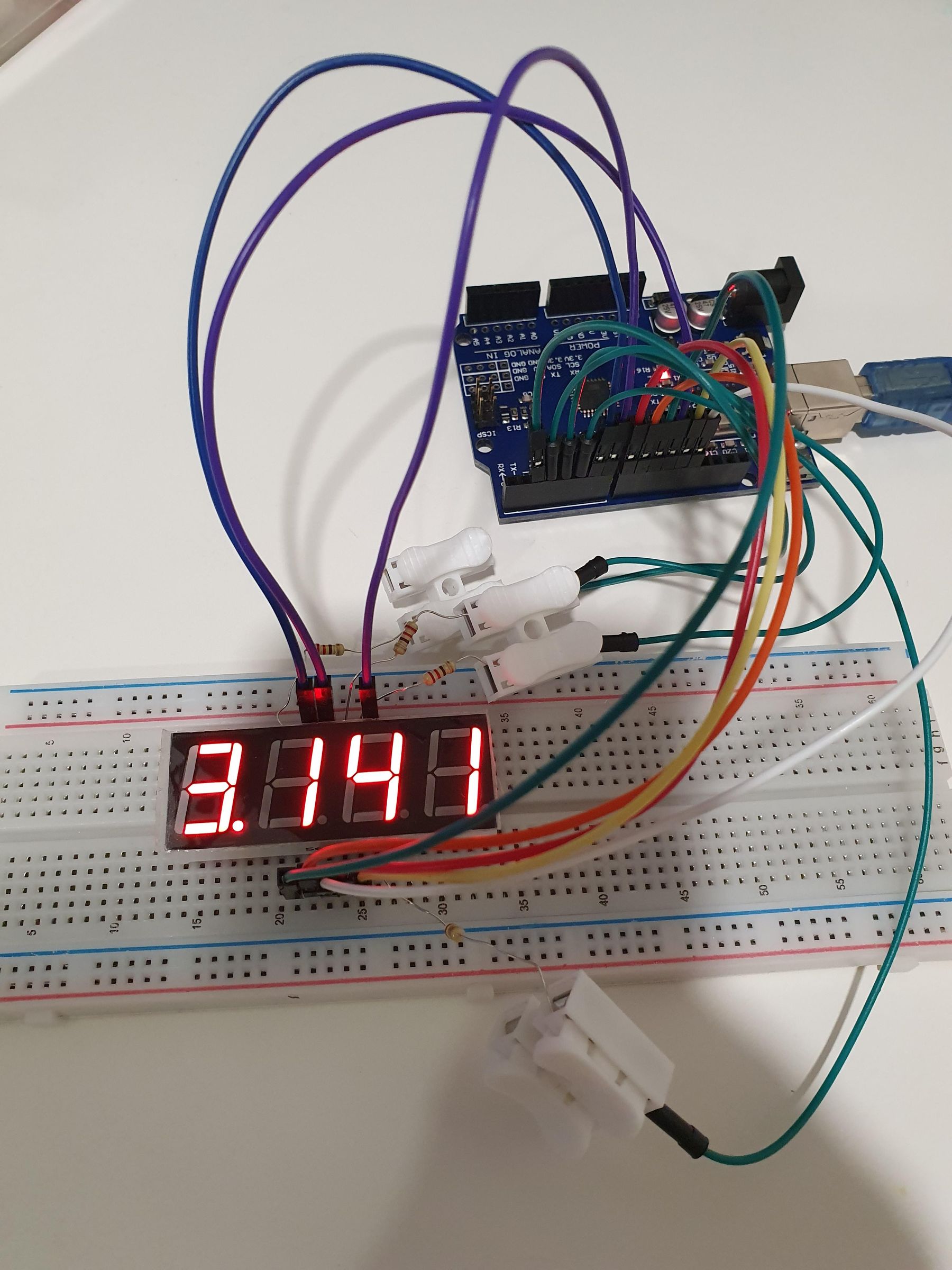 Using a 4 Digit & 7 Segment Display, With Arduino : 7 Steps - Instructables