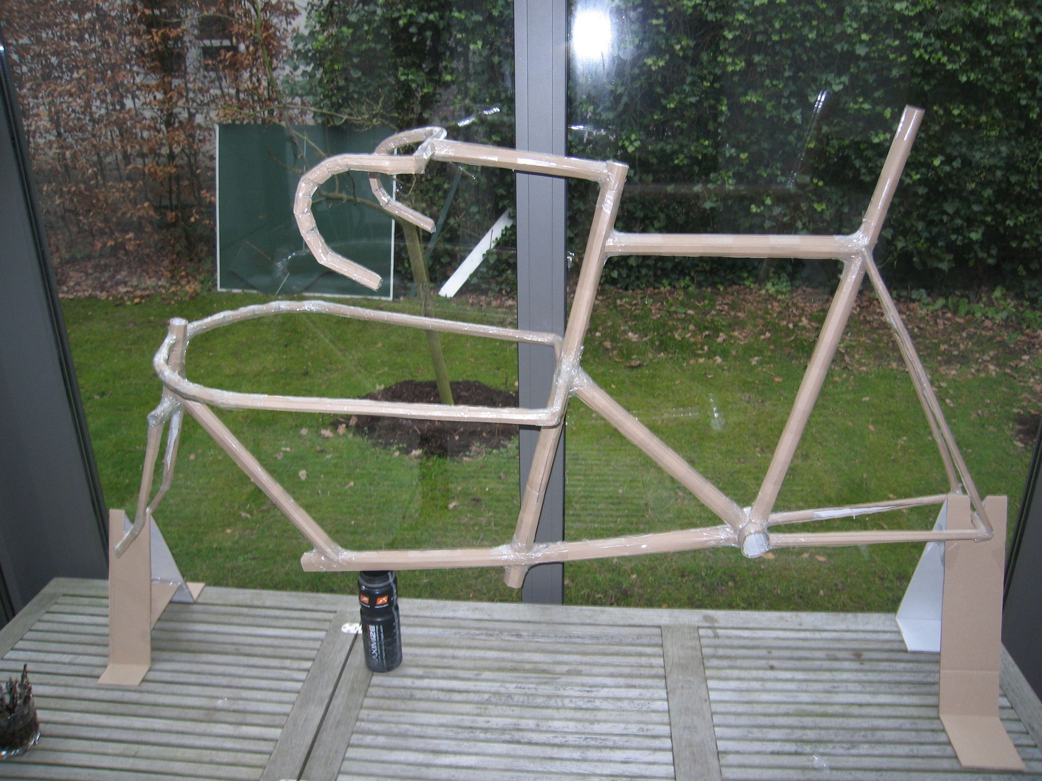 Cardboard Mockup of Cargo-racebike - Instructables