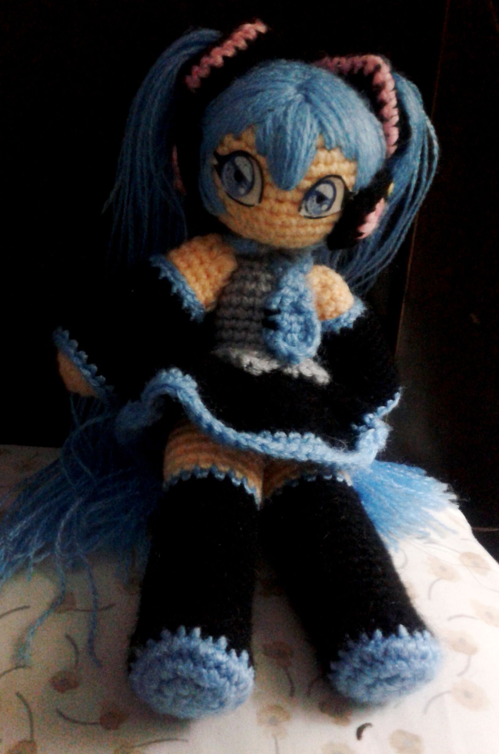 Hatsune Miku Amigurumi : 7 Steps (with Pictures) - Instructables