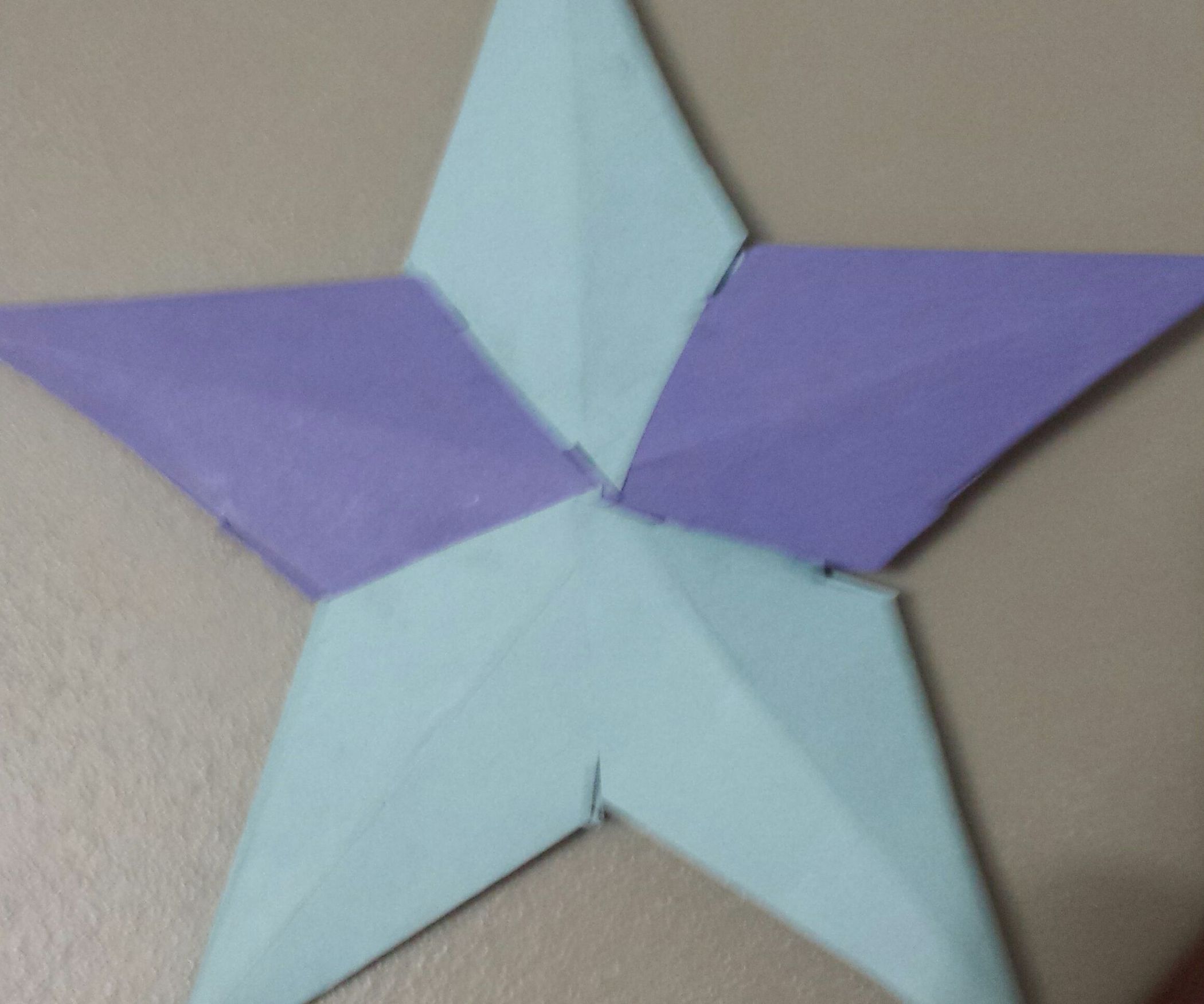 Paper Star : 4 Steps (with Pictures) - Instructables