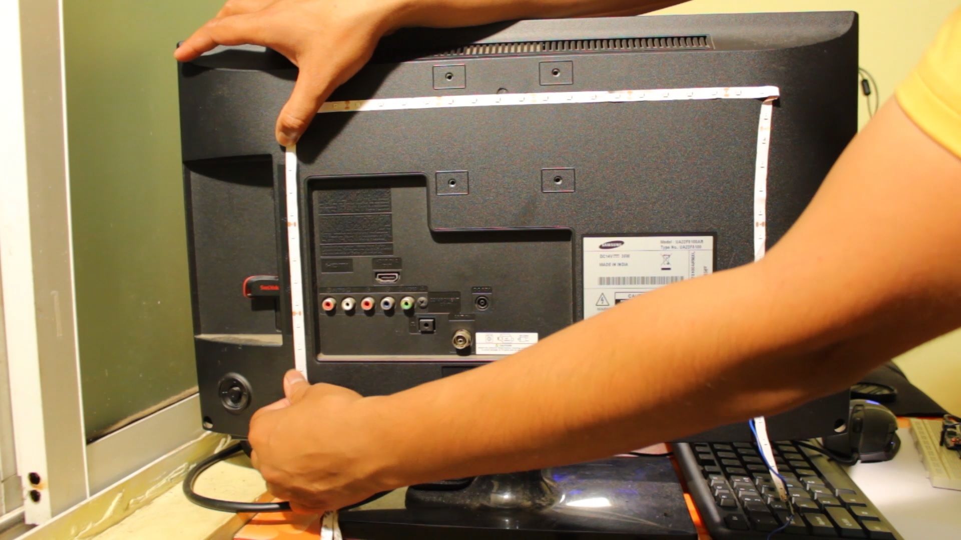 Control LED Strip Intensity Using Mouse Scroll Button || Install LED ...