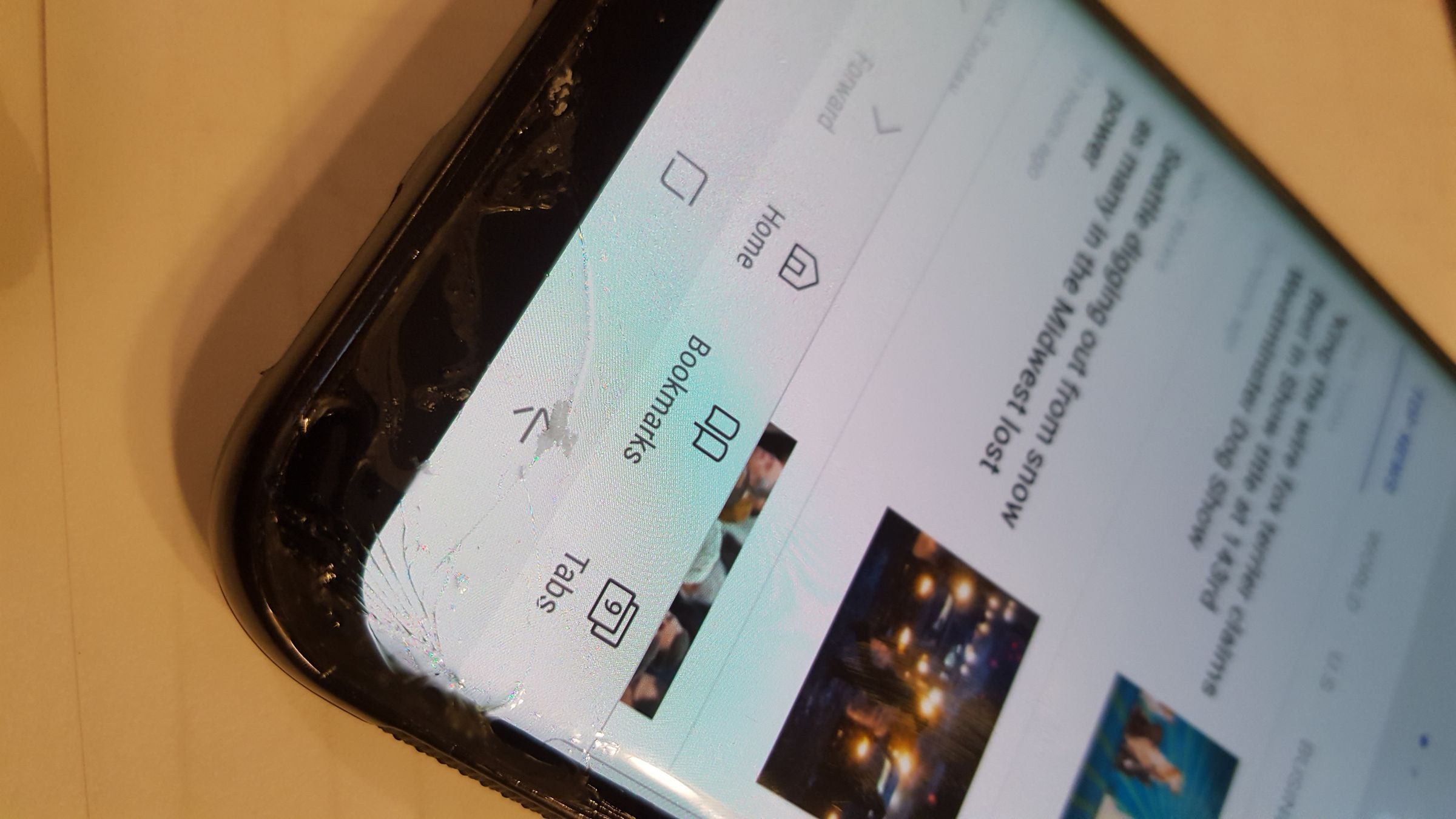 Stop Cracks on a Broken Phone Screen for Under $5 : 3 Steps - Instructables