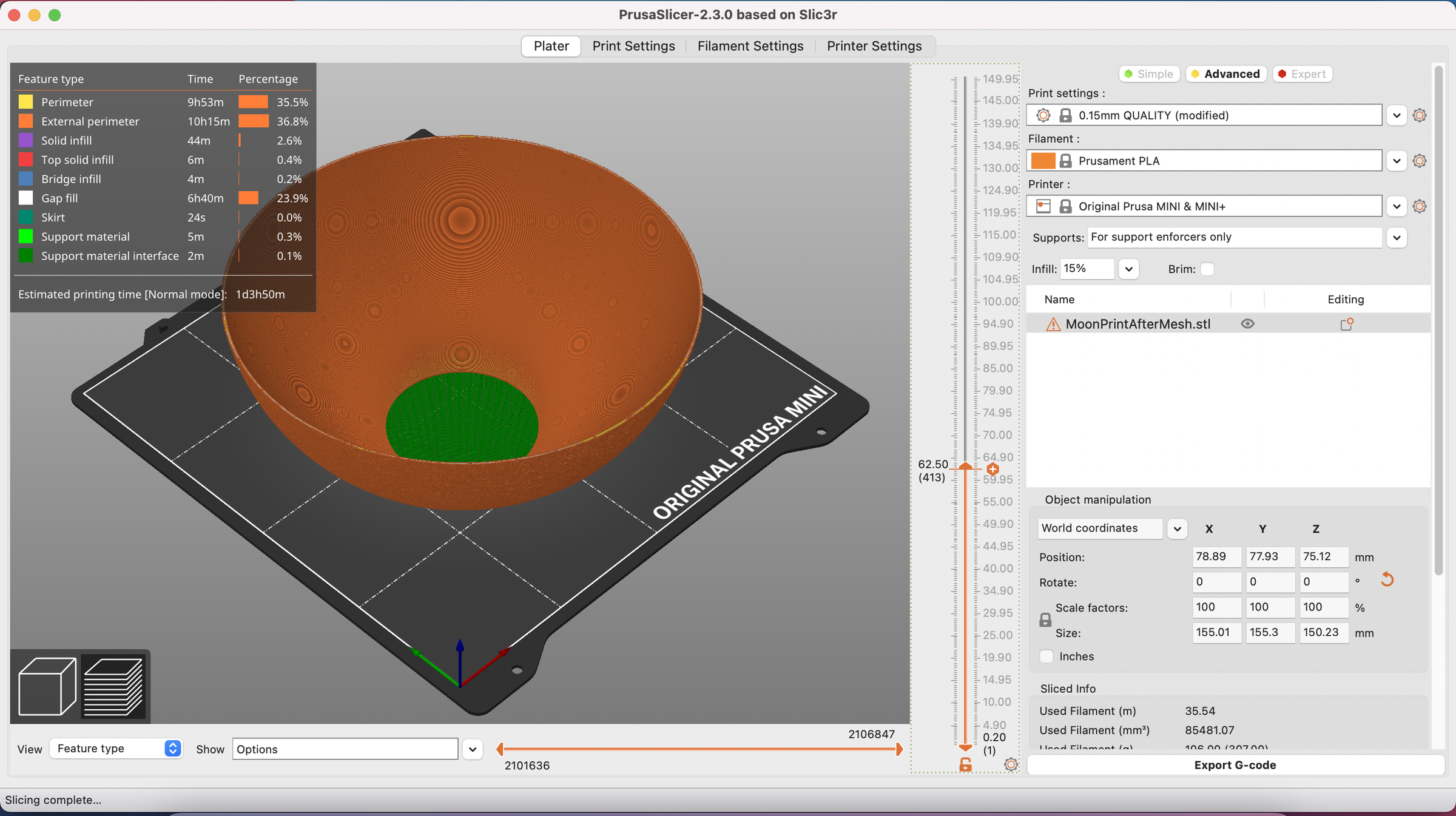 3D Printed Moon Lithophane : 11 Steps (with Pictures) - Instructables