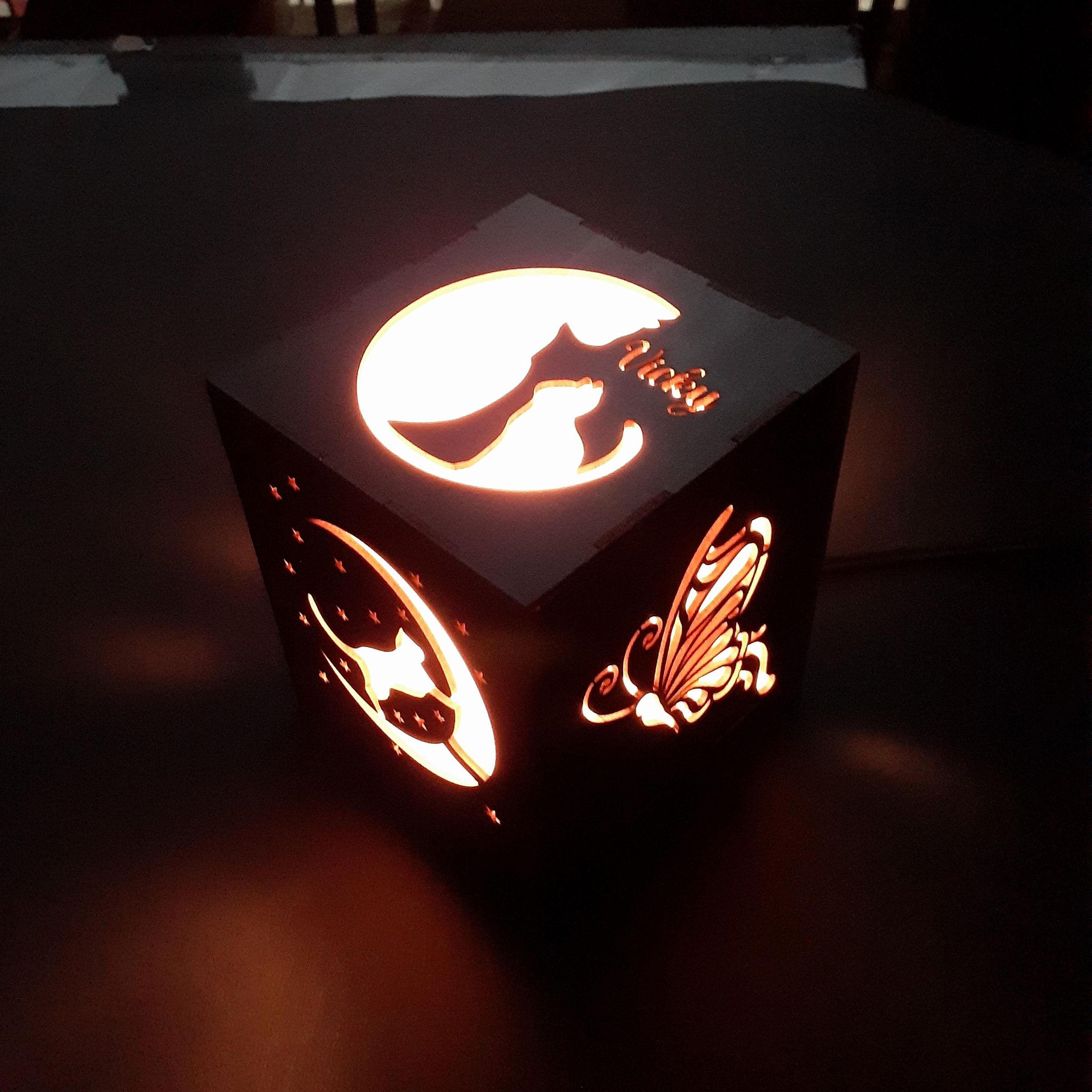 Romantic Night Table Lamp : 4 Steps (with Pictures) - Instructables