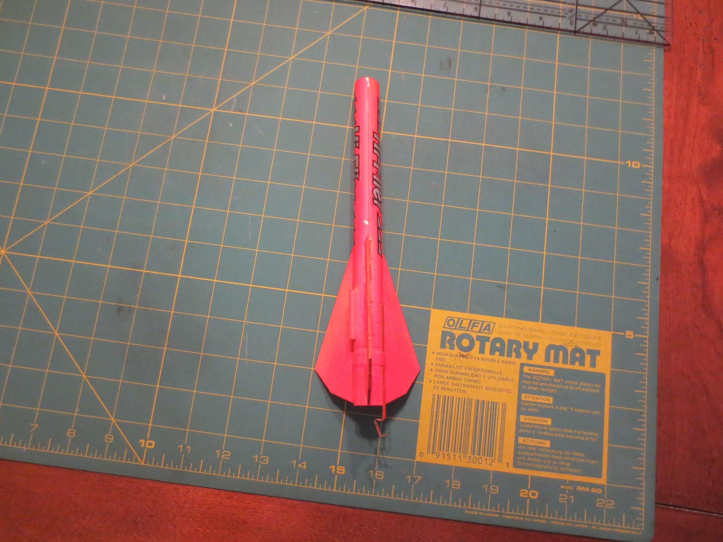 Pyramid Shaped Model Rocket : 7 Steps - Instructables