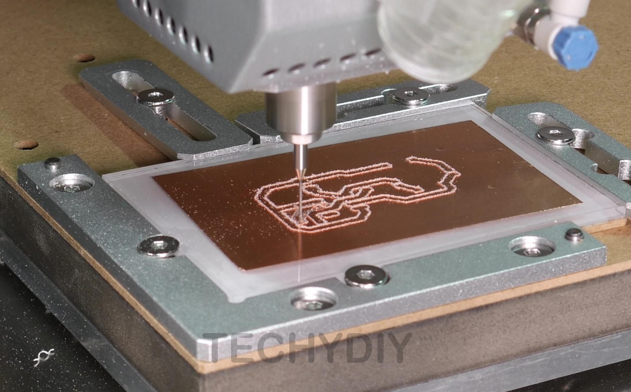 How to Make Transparent Acrylic PCBs With a Cnc : 11 Steps (with ...