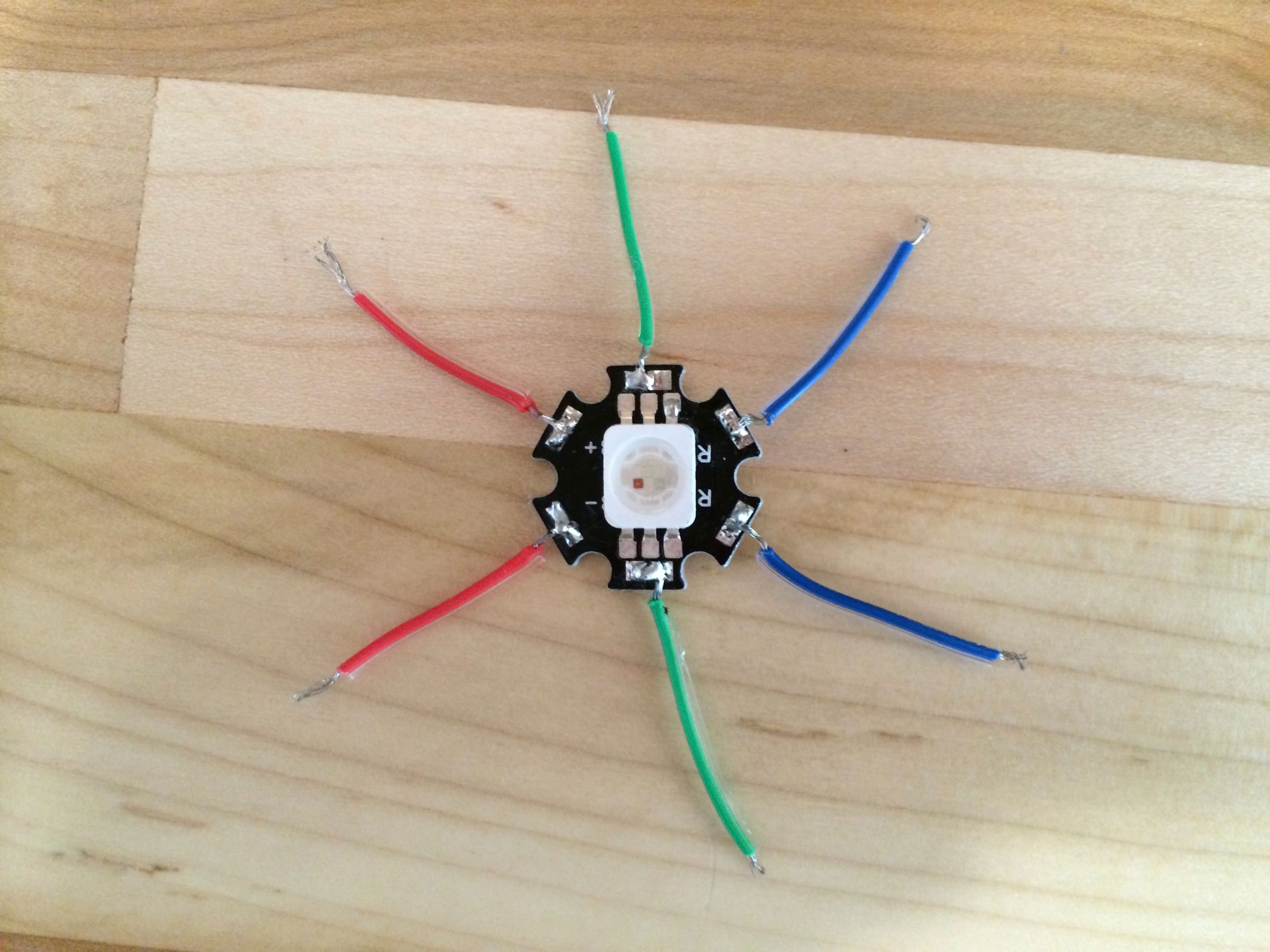 Tiny Color Mixer - a Constant-current, 3W RGB LED With Low-battery ...