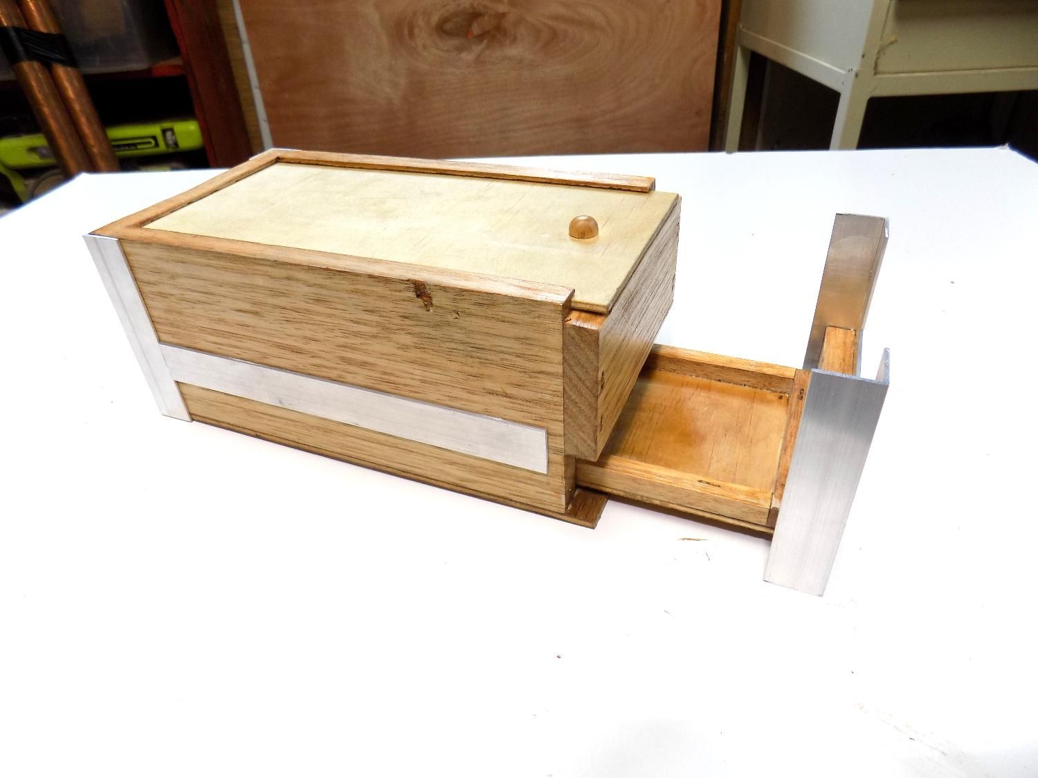 Wooden Box With Secret Compartment : 7 Steps (with Pictures ...