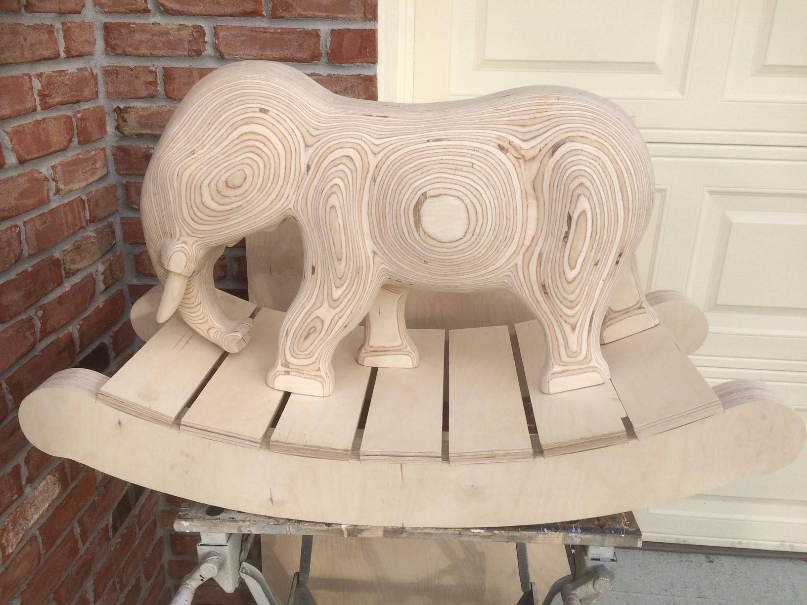 Keepsake Plywood Rocking Elephant : 7 Steps (with Pictures) - Instructables