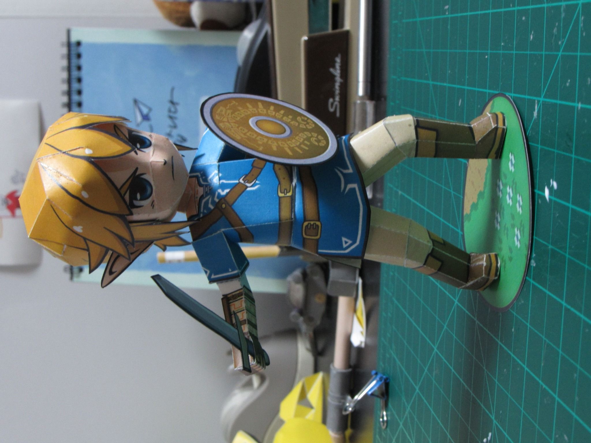 Breath of the Wild Link Papercraft (with Papercrafting Tips ...