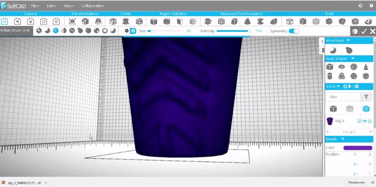 Modeling a Mug in SelfCAD : 3 Steps - Instructables