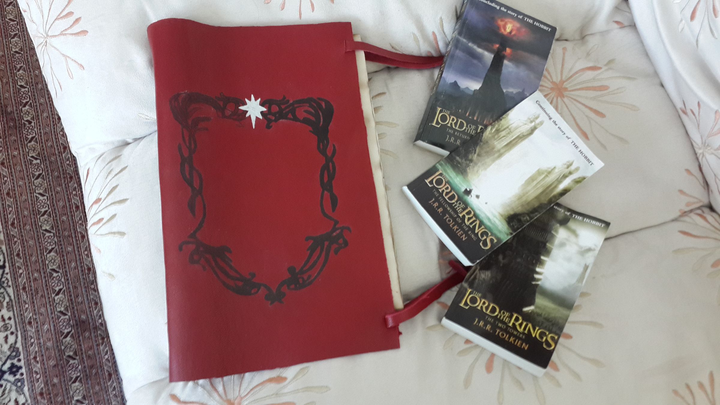 The Red Book of Westmarch the Hobbit Lord of the Rings Book Leather ...
