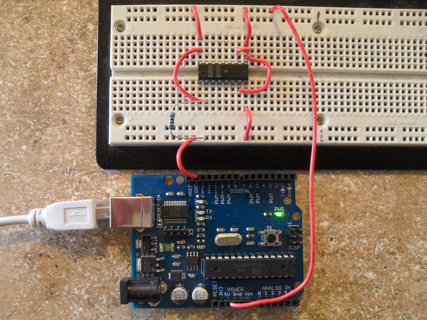 Learn Counter Ics Using An Arduino 7 Steps With Pictures Instructables