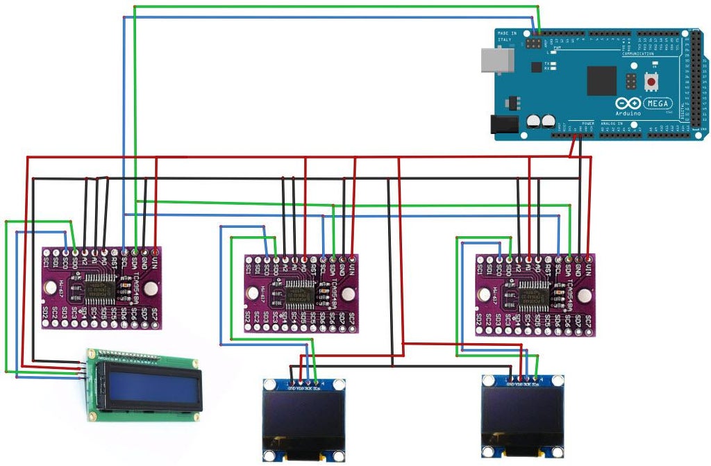 Tca9548a I2c Multiplexer Esp32 Esp8266 Arduino Random 40 Off 9117